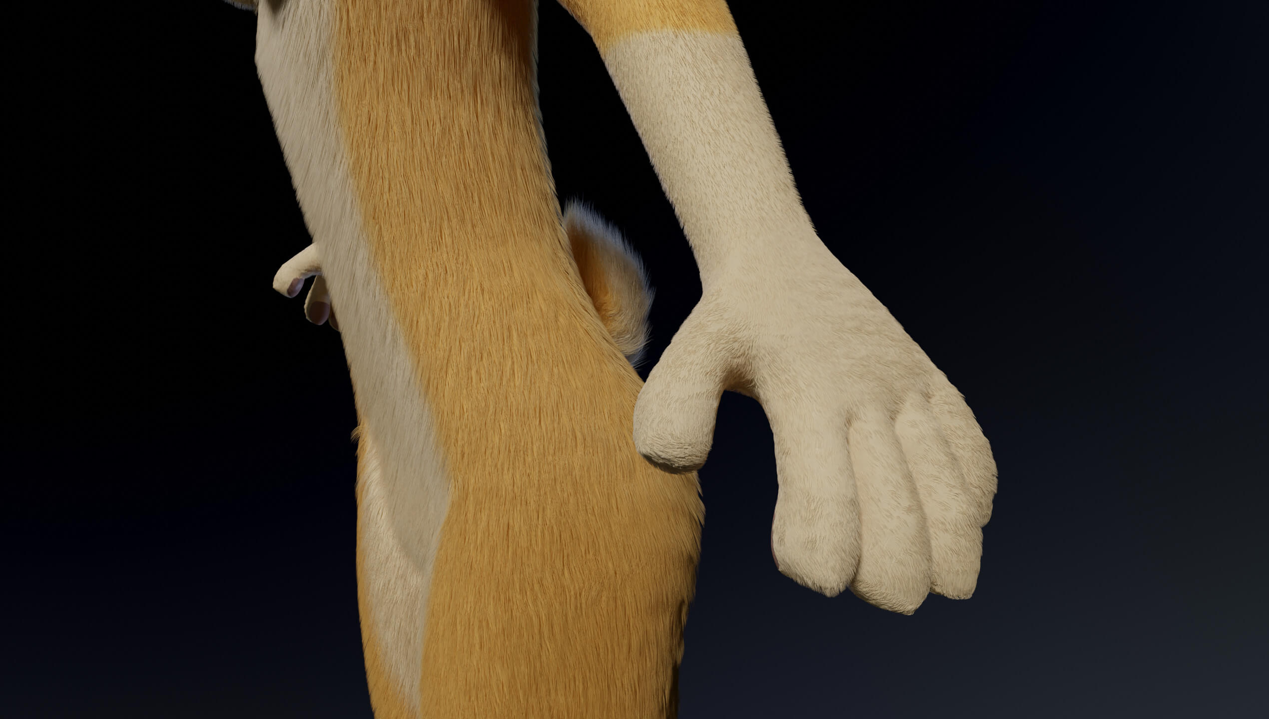 Alexa Anthro Rabbit - 3D Model by CM Studios