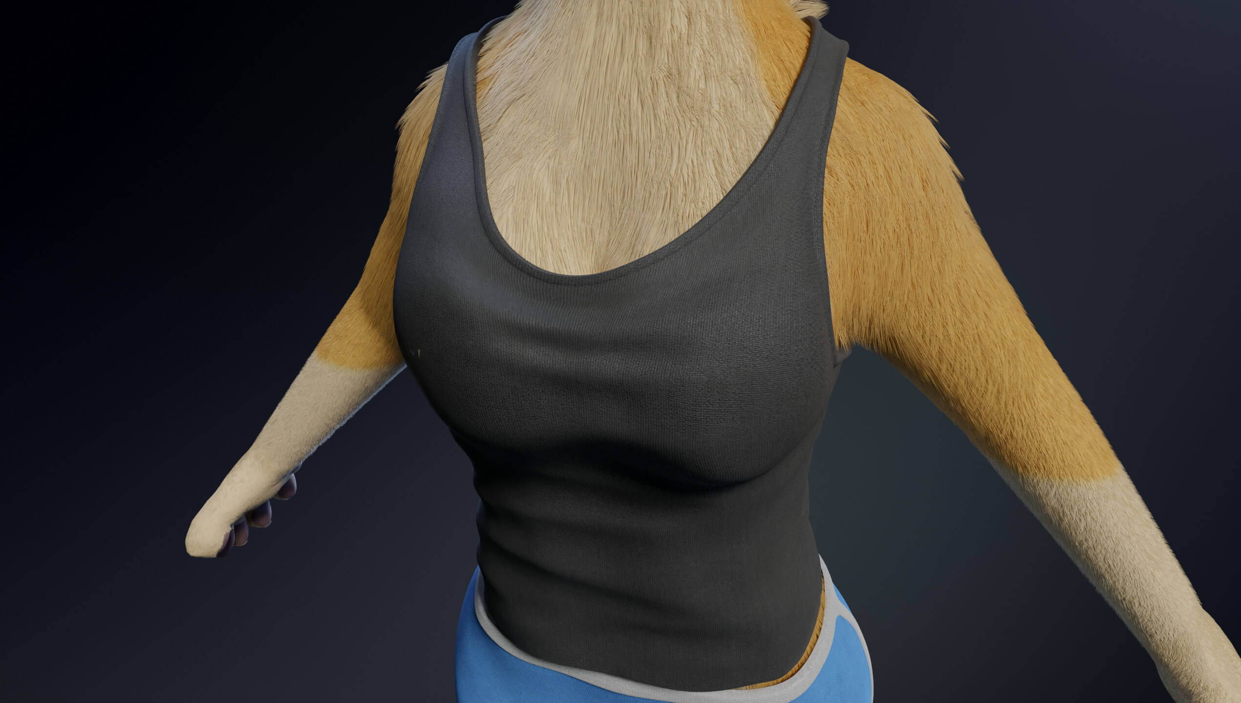 Alexa Anthro Rabbit - 3D Model by CM Studios