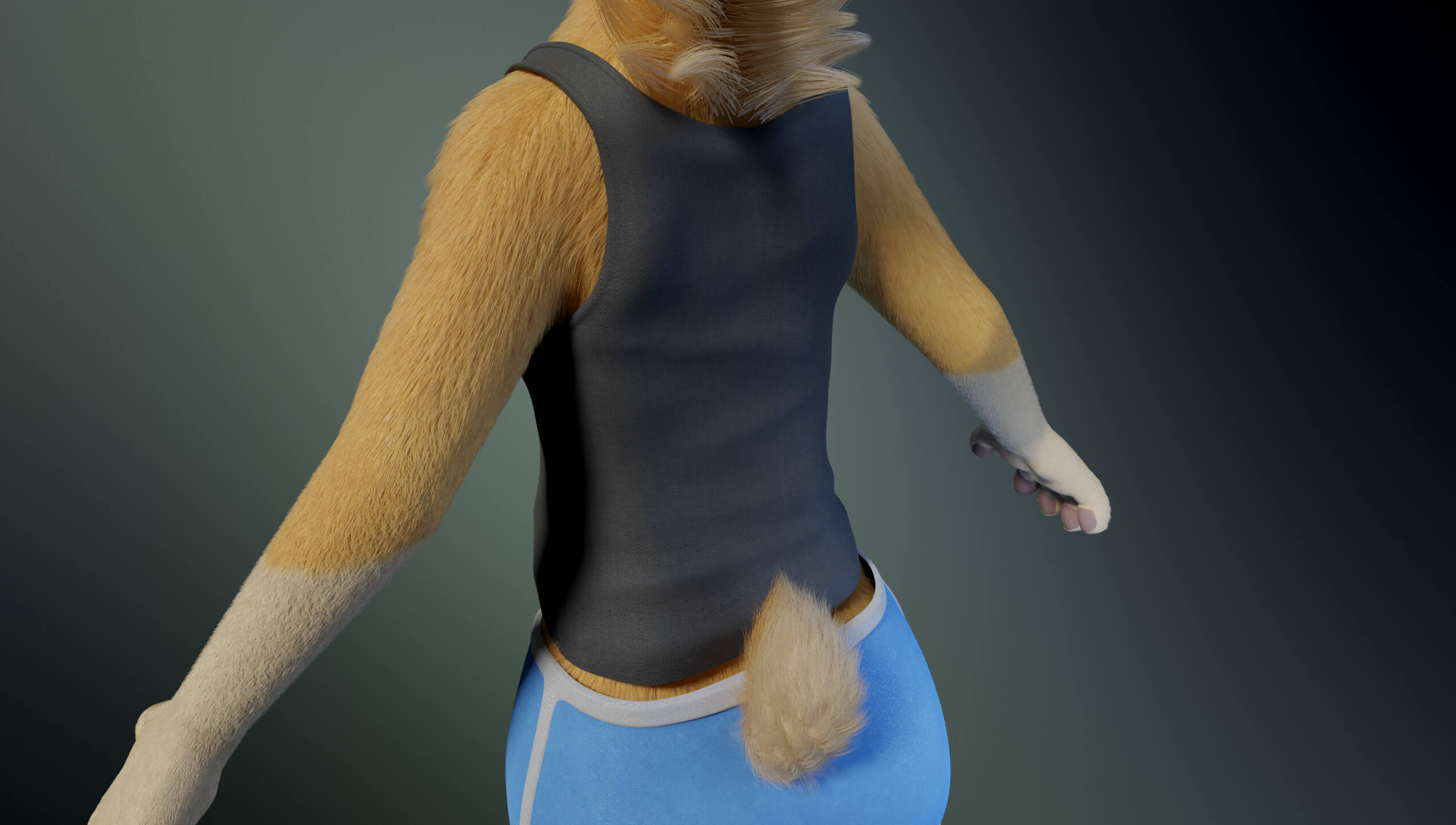 Alexa Anthro Rabbit - 3D Model by CM Studios