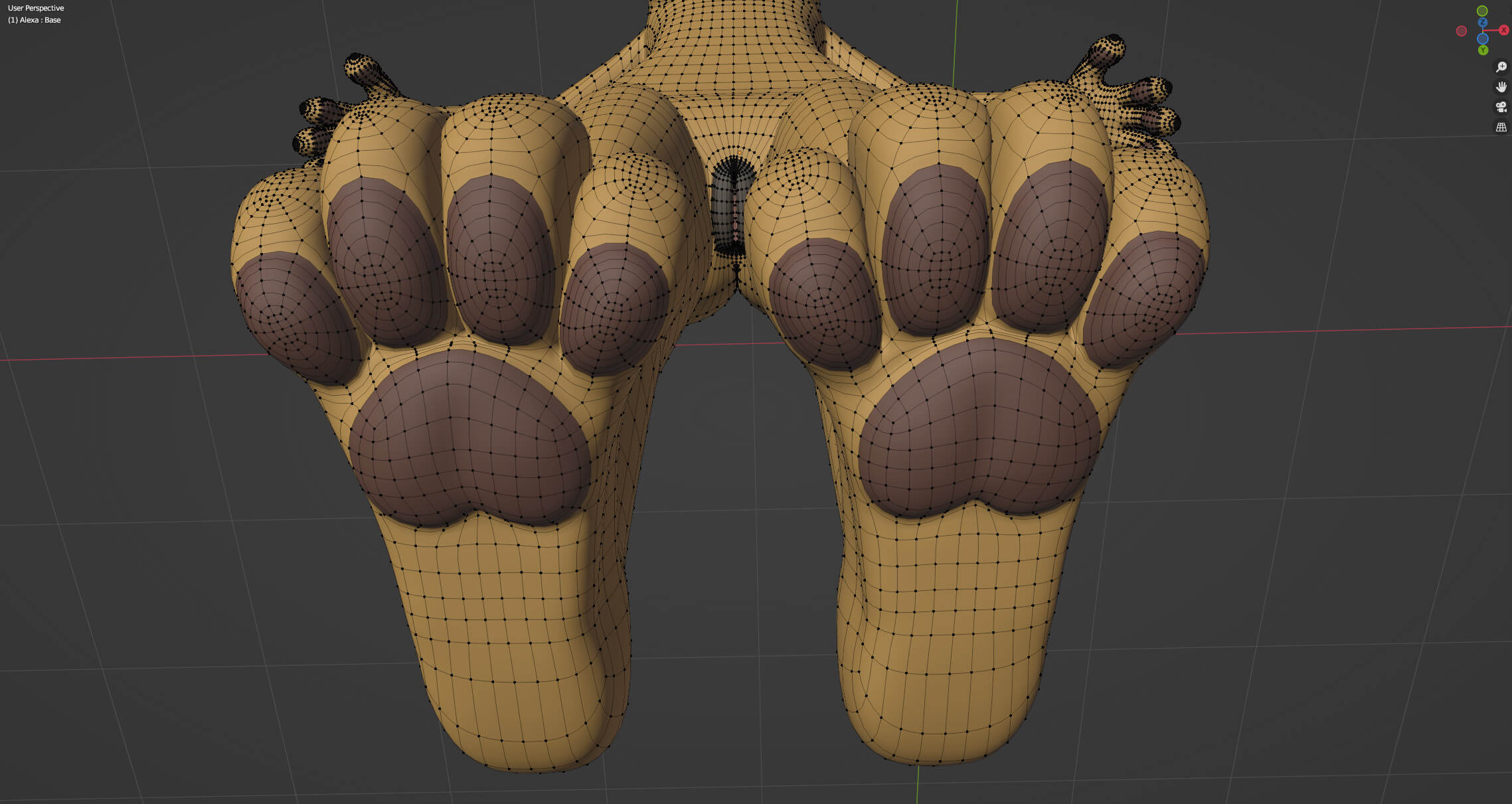 Alexa Anthro Rabbit - 3D Model by CM Studios