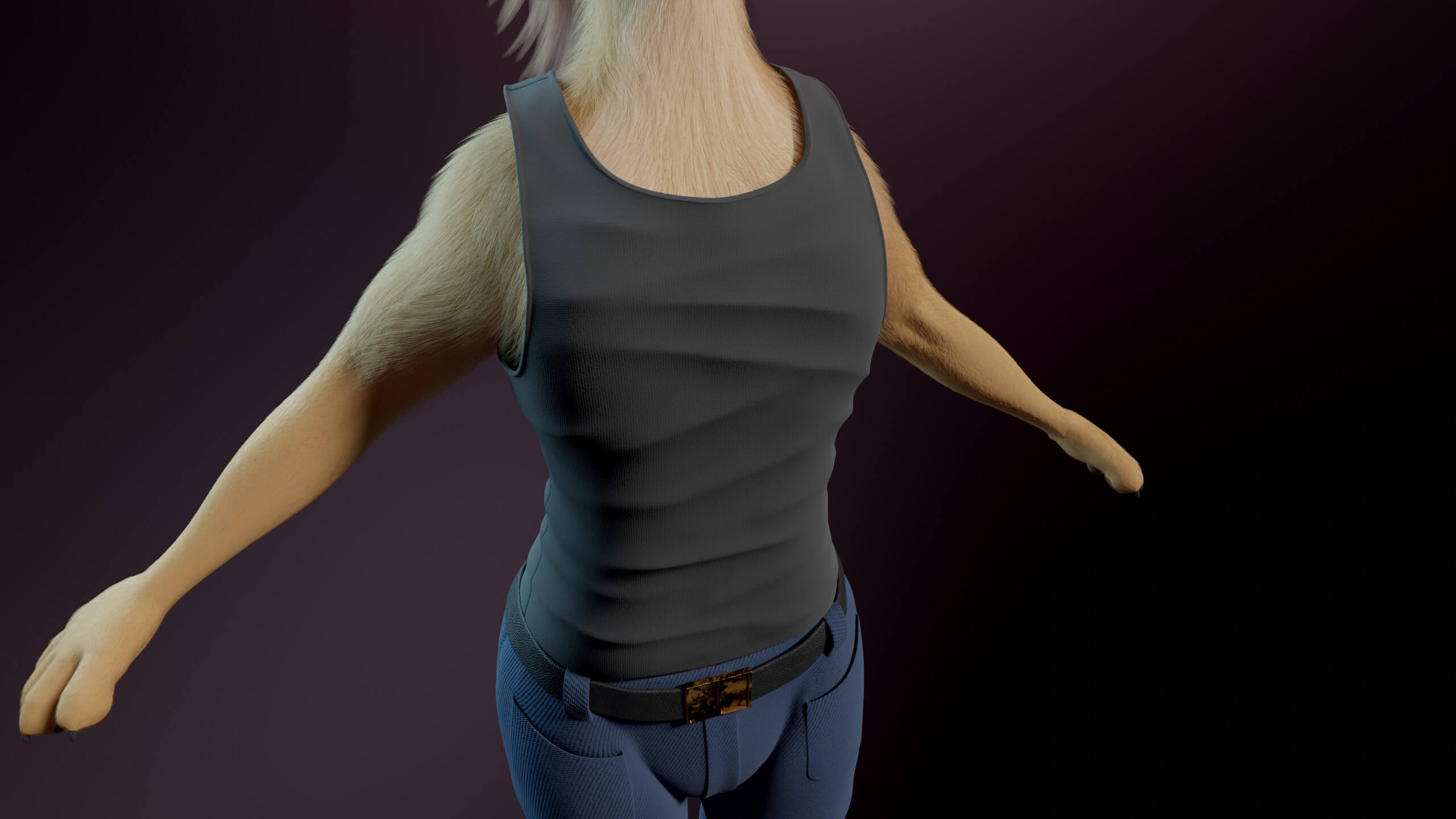 Arthur Anthro Lion - 3D Model by CM Studios