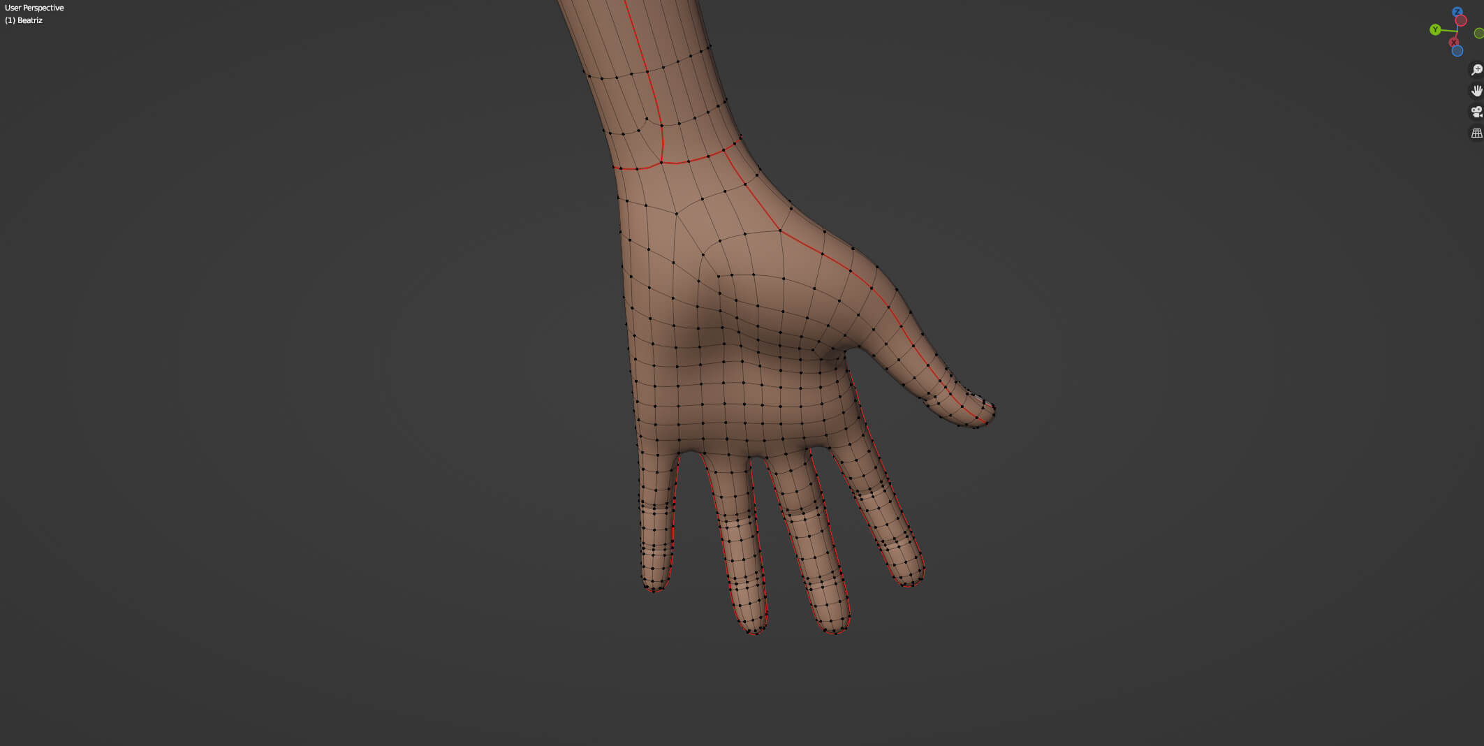 Beatriz Cartoon Woman - Free 3D Model by CM Studios