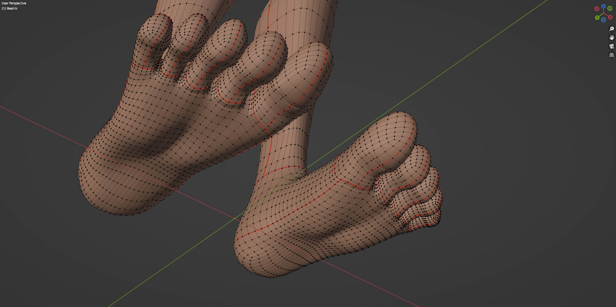 Beatriz Cartoon Woman - Free 3D Model by CM Studios