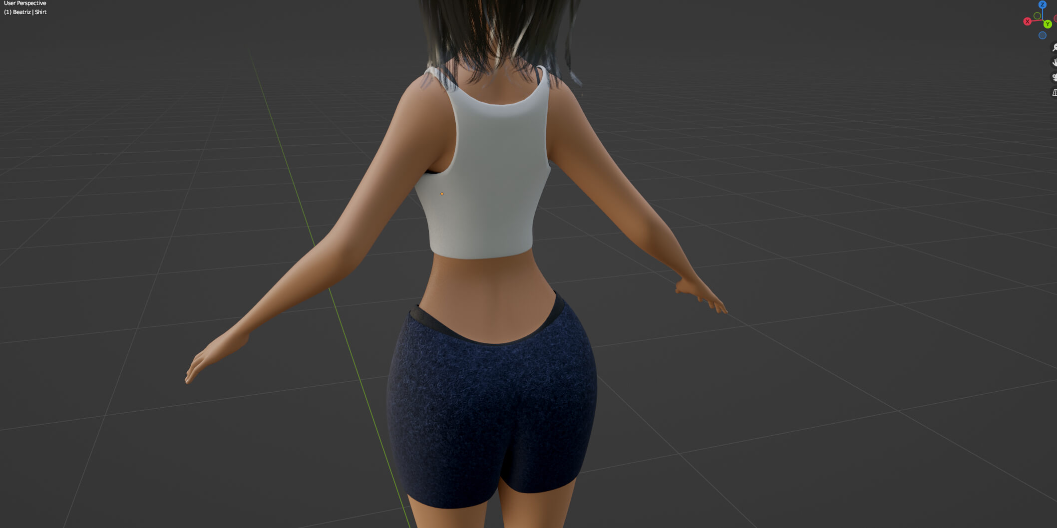 Beatriz Cartoon Woman - Free 3D Model by CM Studios