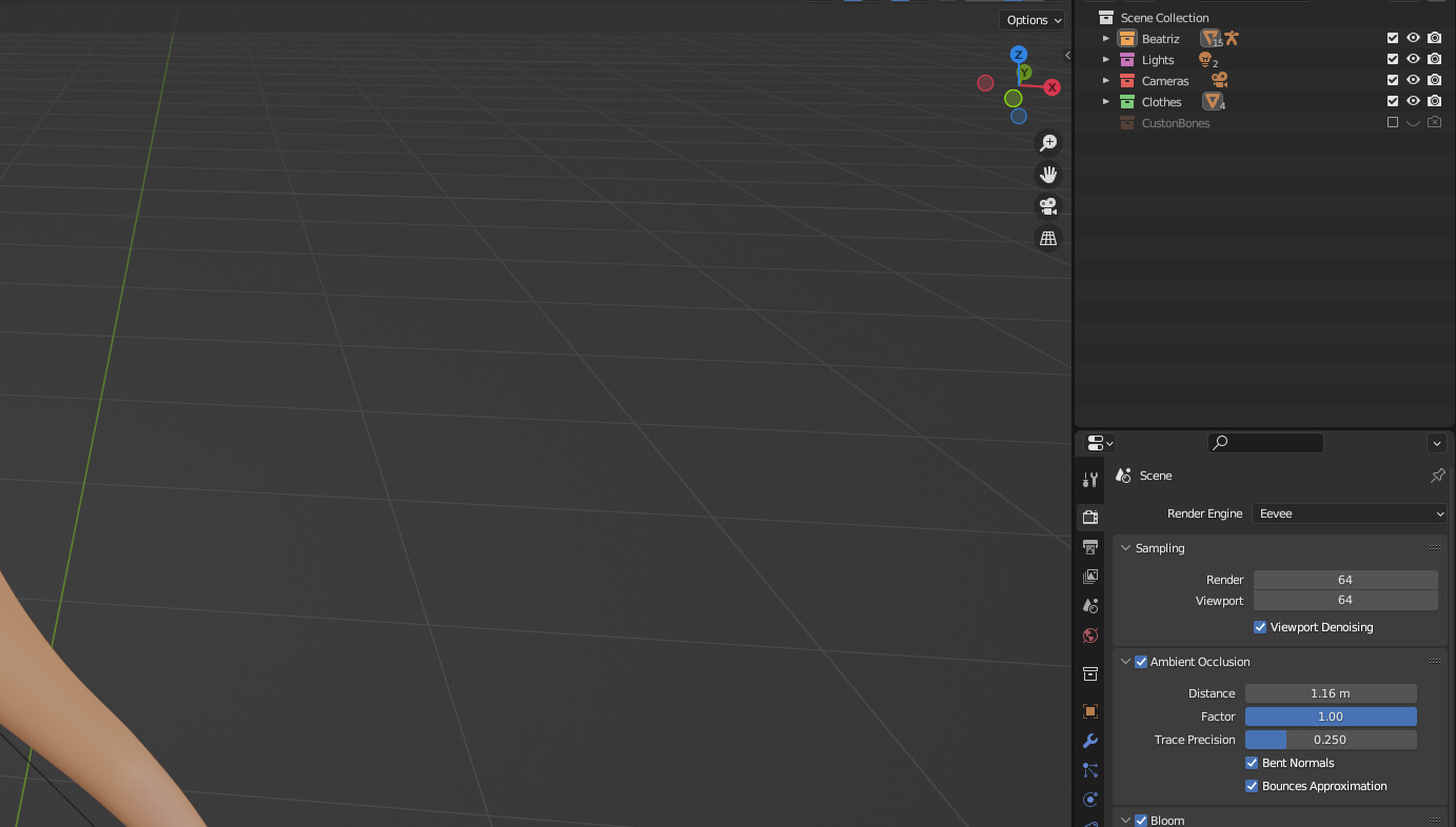 Beatriz Cartoon Woman - Free 3D Model by CM Studios