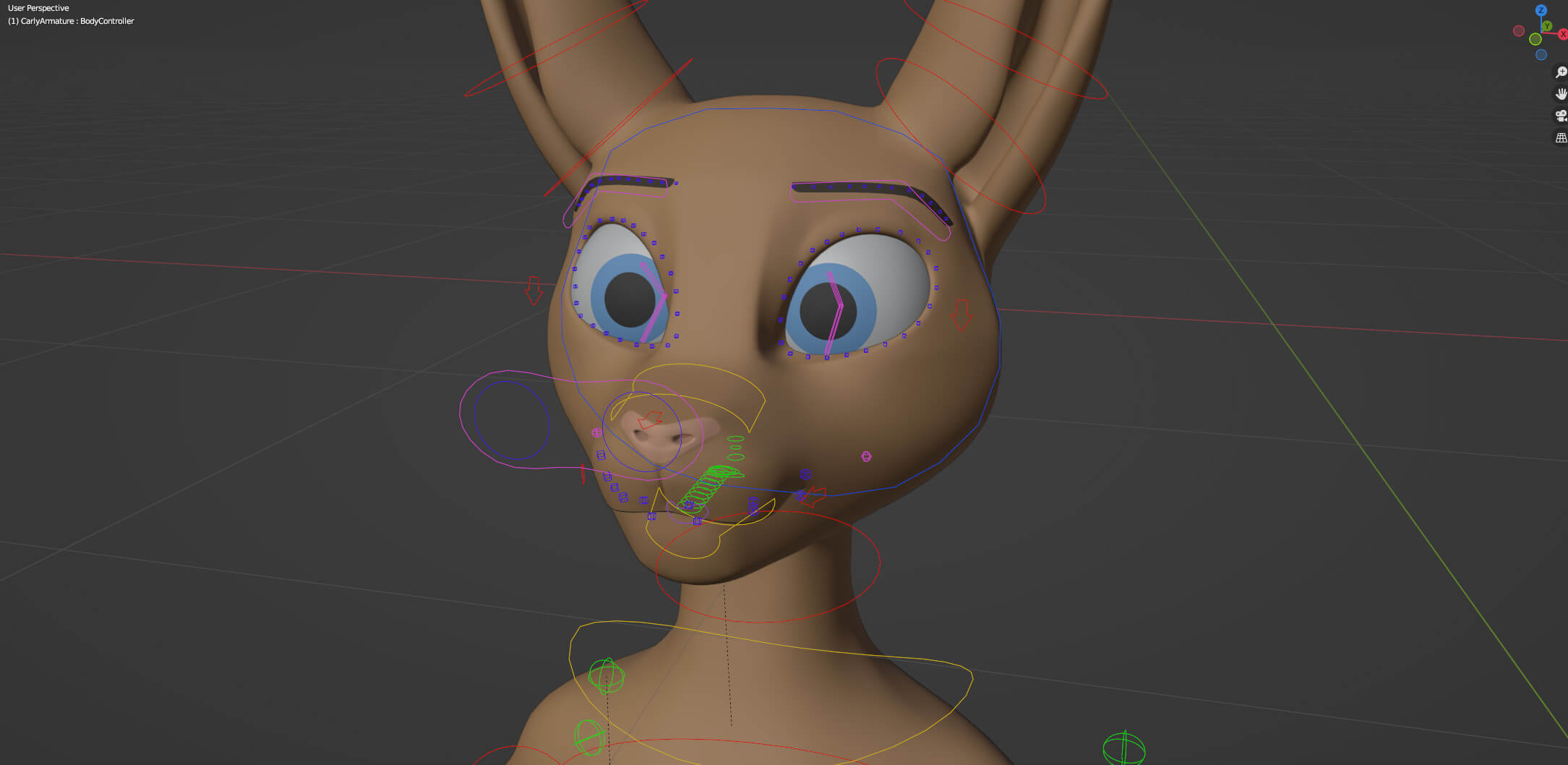 Carly Anthro Rabbit - 3D Model by CM Studios