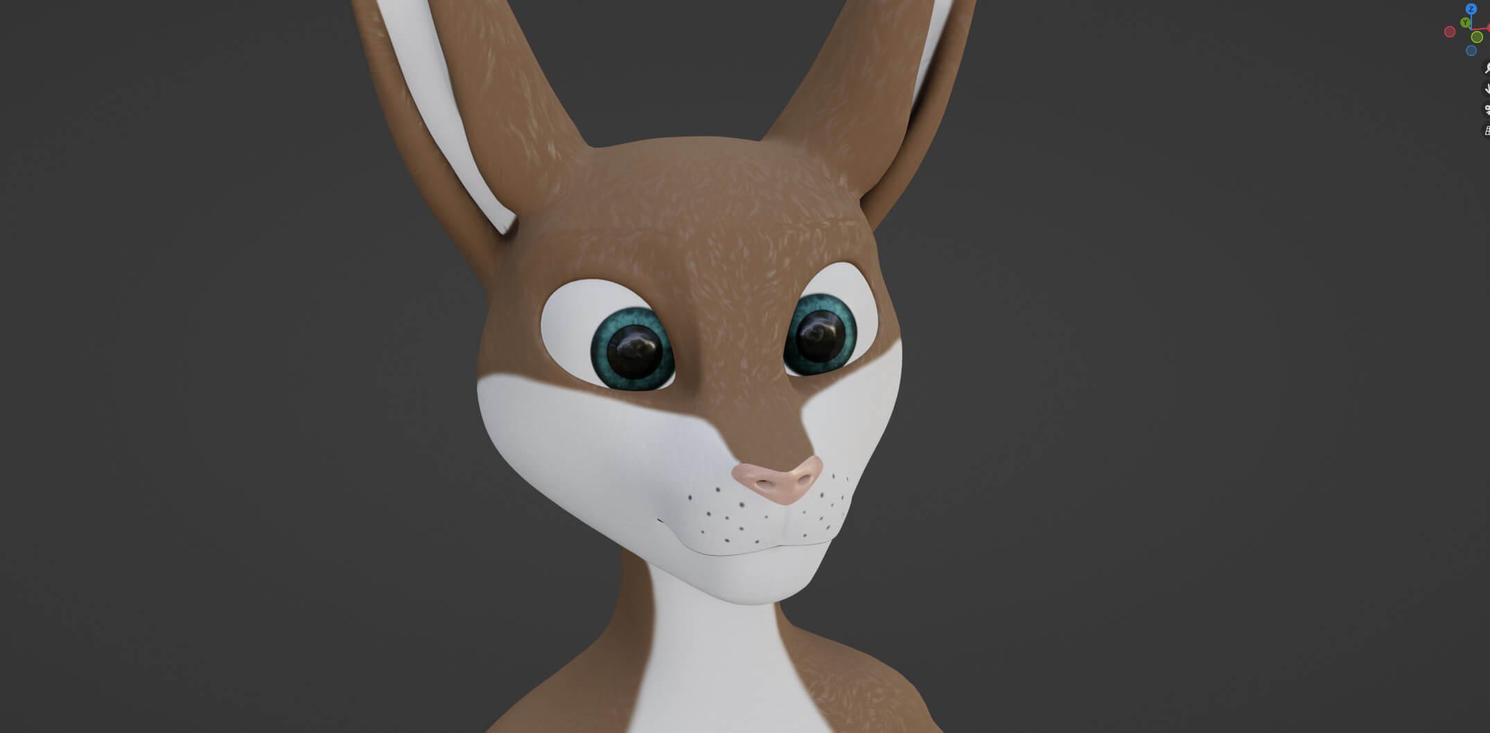 Carly Anthro Rabbit - 3D Model by CM Studios