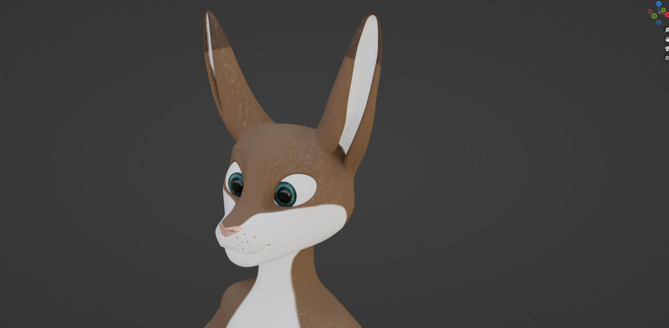 Carly Anthro Rabbit - 3D Model by CM Studios