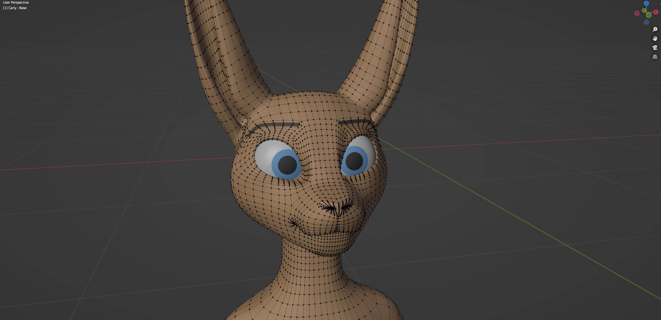 Carly Anthro Rabbit - 3D Model by CM Studios