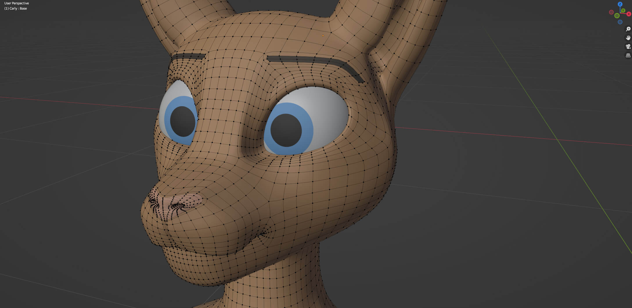 Carly Anthro Rabbit - 3D Model by CM Studios