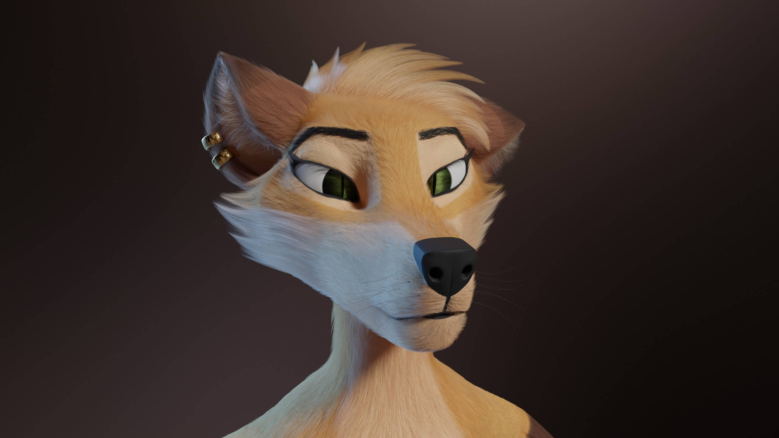 Catalina Anthro Fox - 3D Model by CM Studios