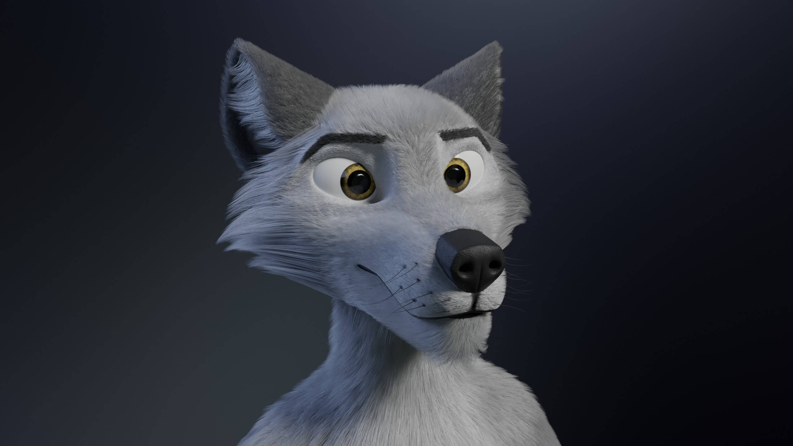 Chris Anthro Wolf - 3D Model by CM Studios