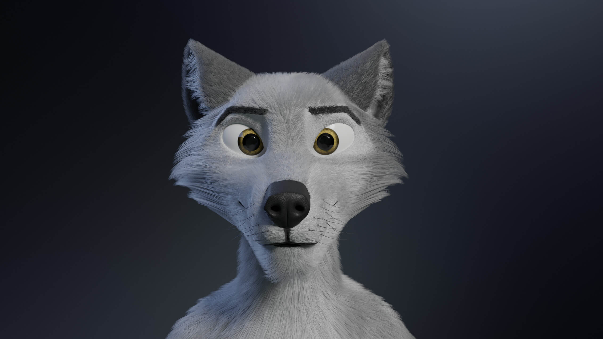 Chris Anthro Wolf - 3D Model by CM Studios