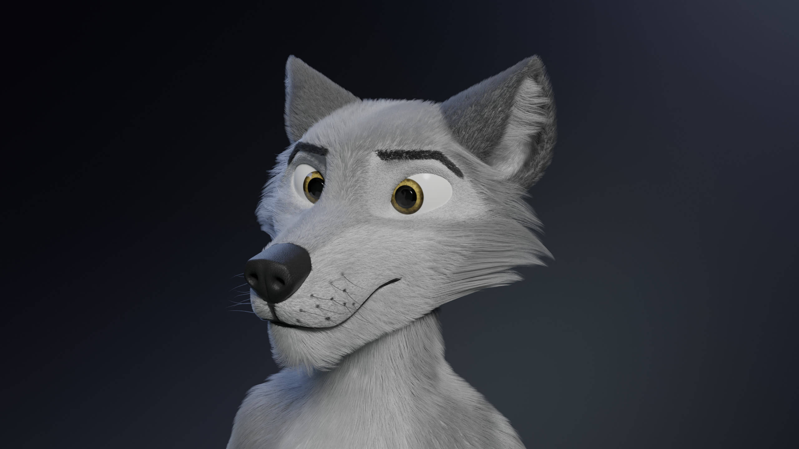 Chris Anthro Wolf - 3D Model by CM Studios