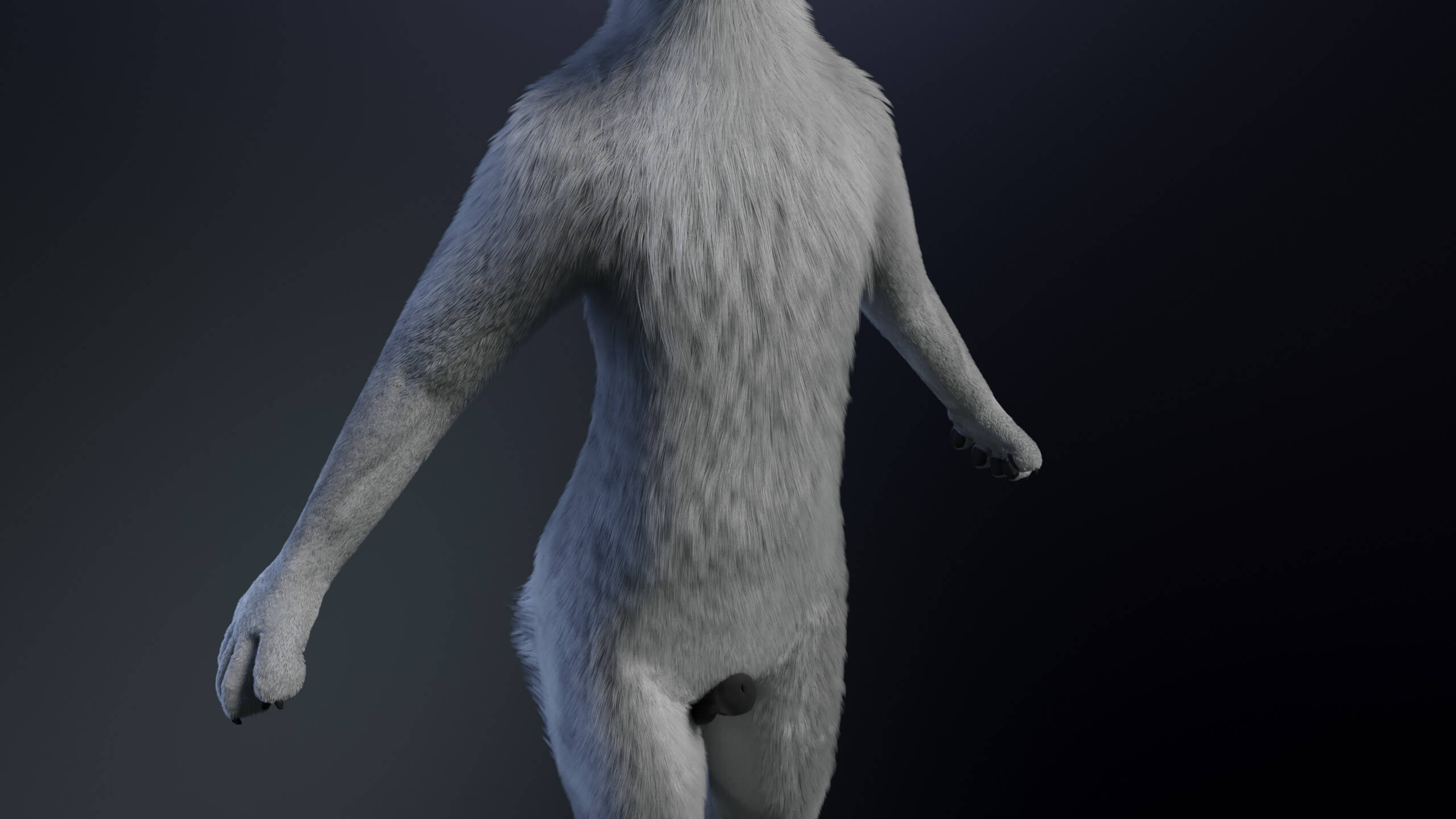 Chris Anthro Wolf - 3D Model by CM Studios