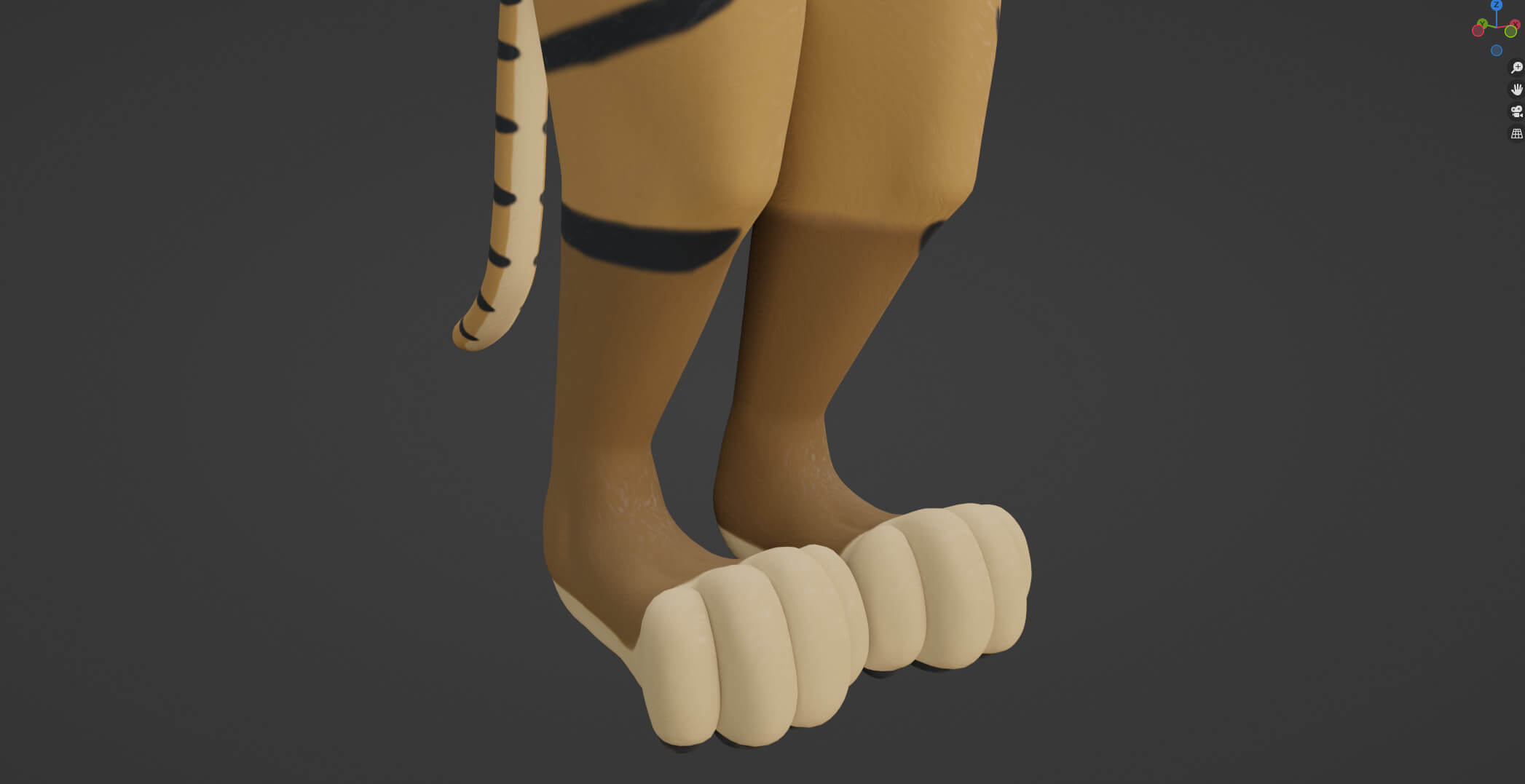 Deimos Anthro Tiger - 3D Model by CM Studios