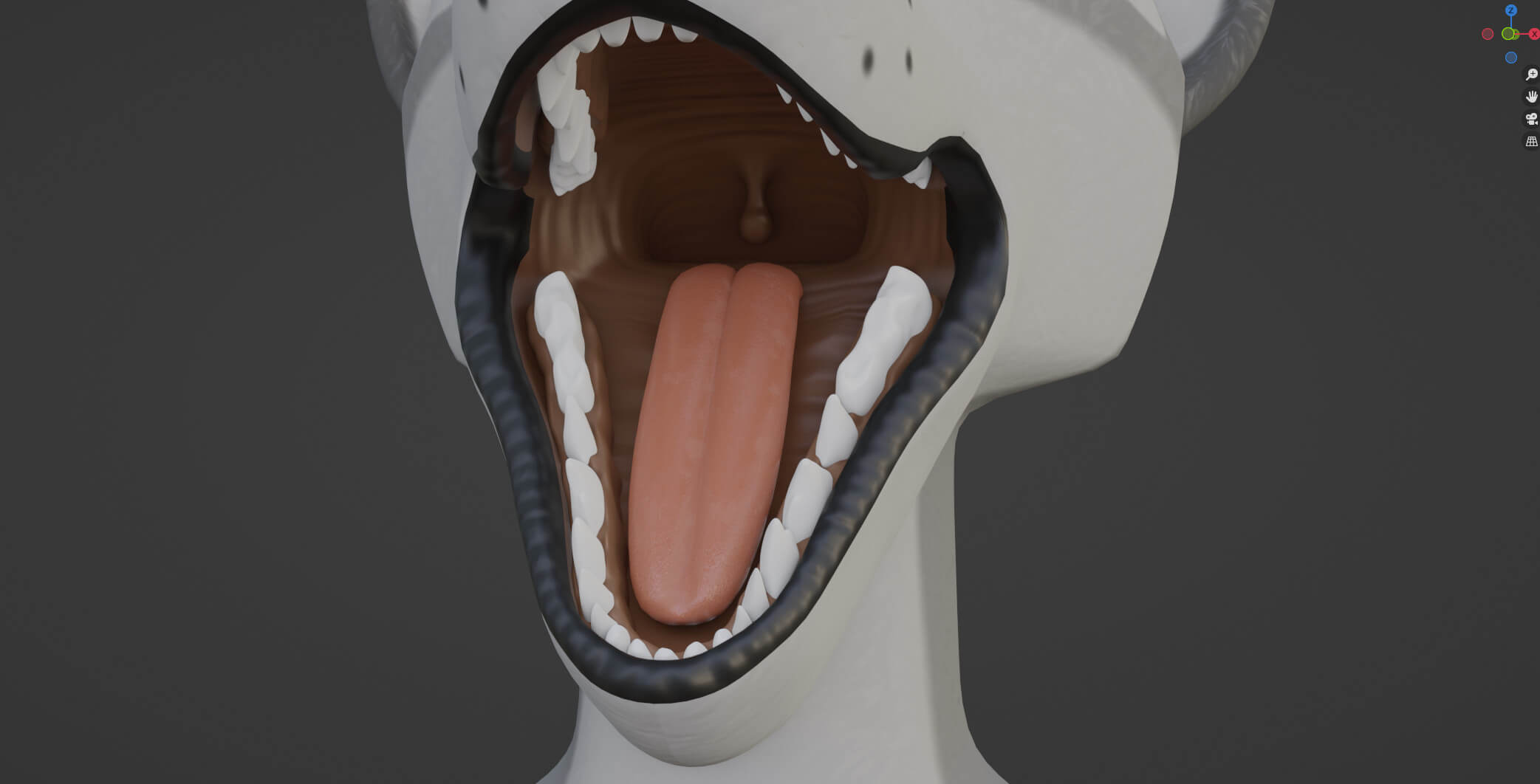 Eva Anthro Wolf - 3D Model by CM Studios