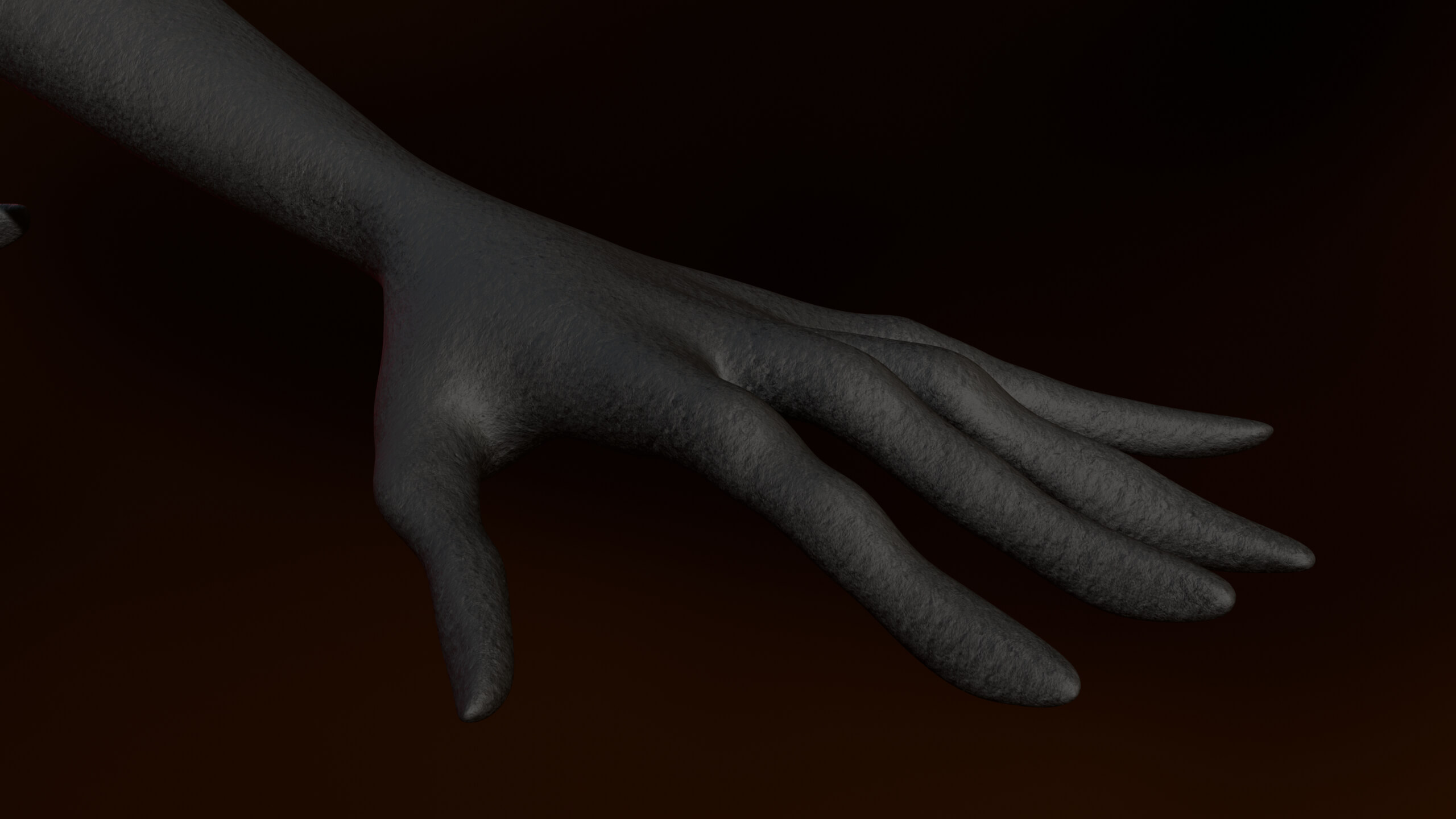 Giant Cursed Slender Entity - 3D Model by CM Studios