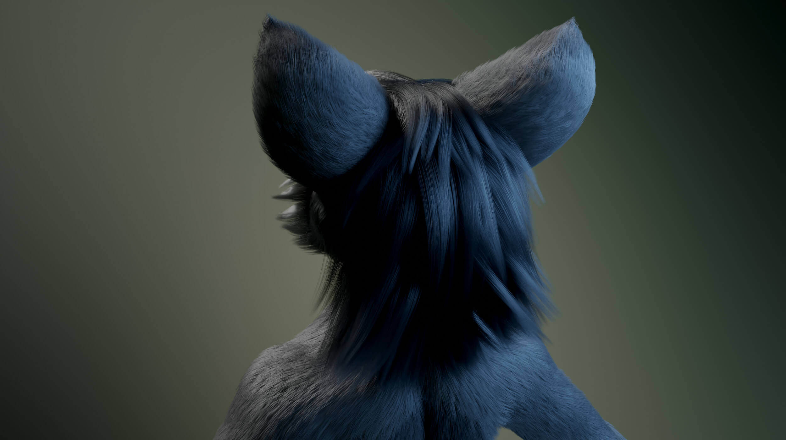Helena Anthro Wolf - 3D Model by CM Studios
