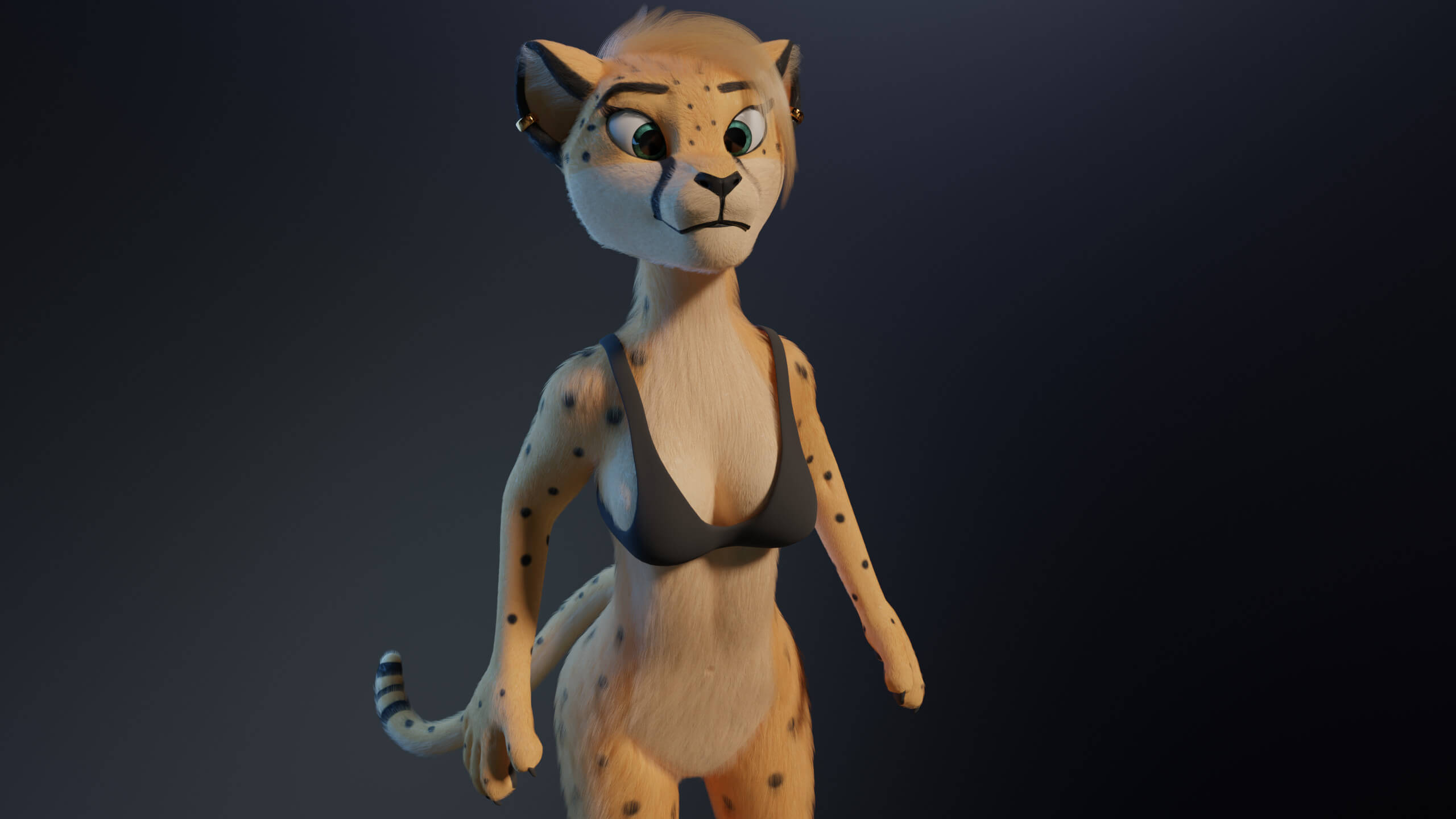 Anthro Cheetah