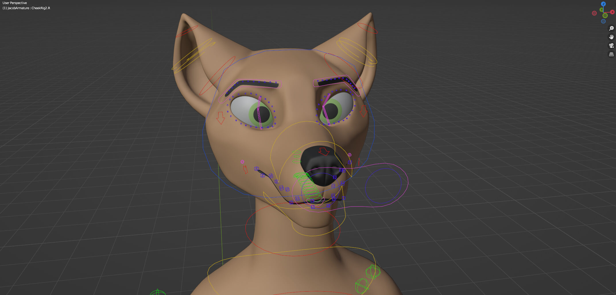 Jacob Anthro Dingo - 3D Model by CM Studios