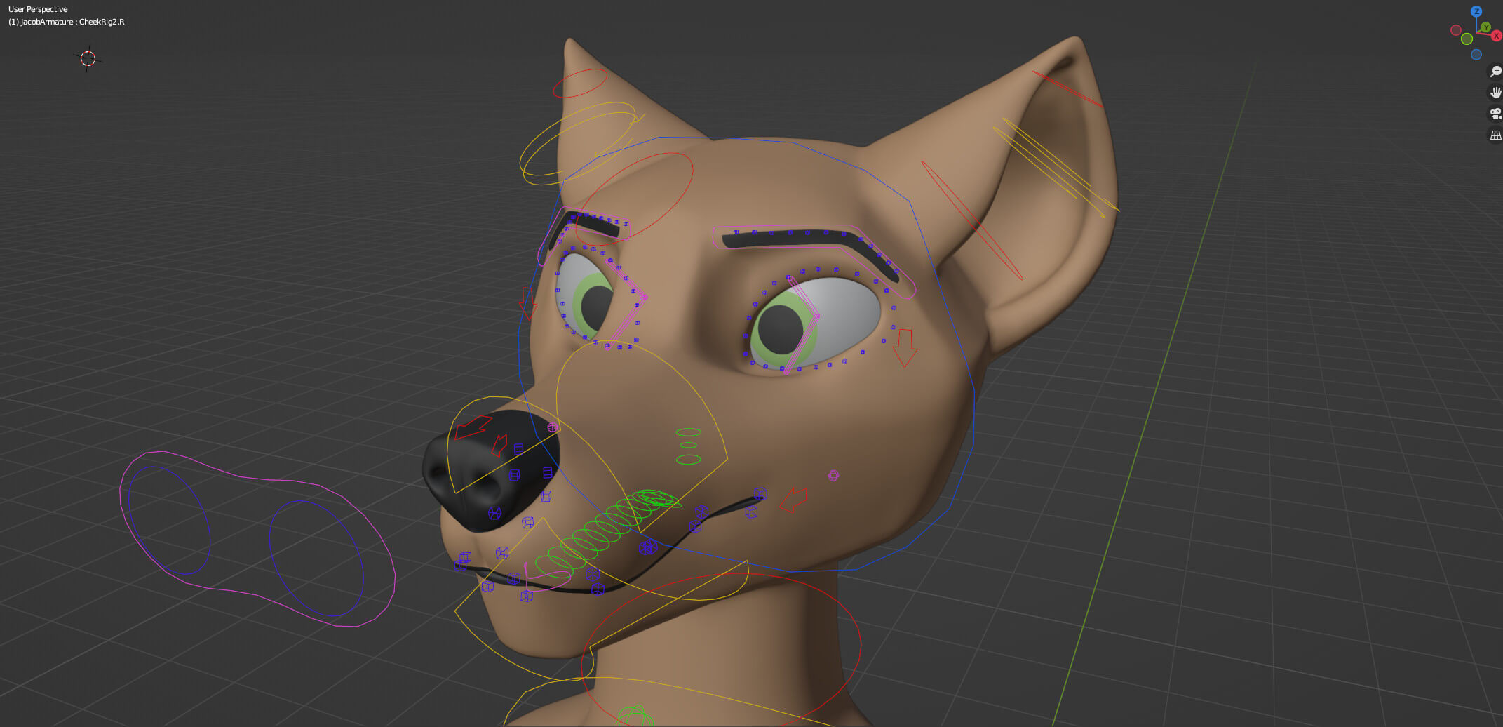 Jacob Anthro Dingo - 3D Model by CM Studios