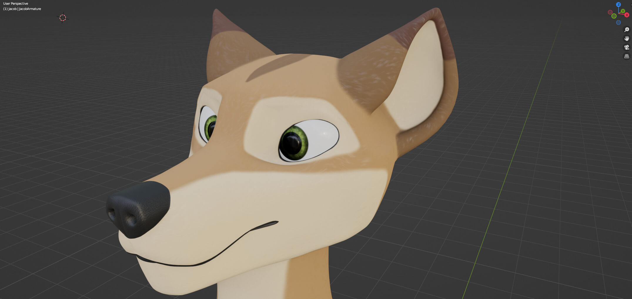 Jacob Anthro Dingo - 3D Model by CM Studios