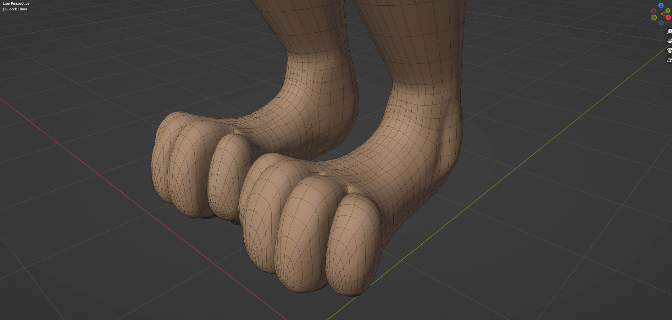 Jacob Anthro Dingo - 3D Model by CM Studios