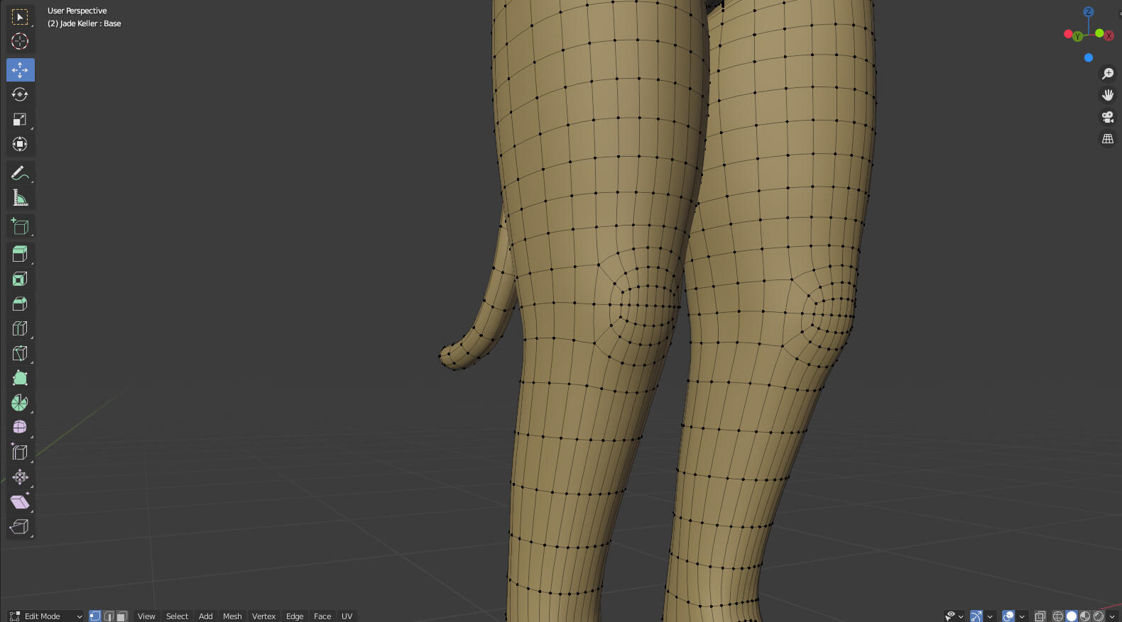 Jade Anthro Cheetah - 3D Model by CM Studios