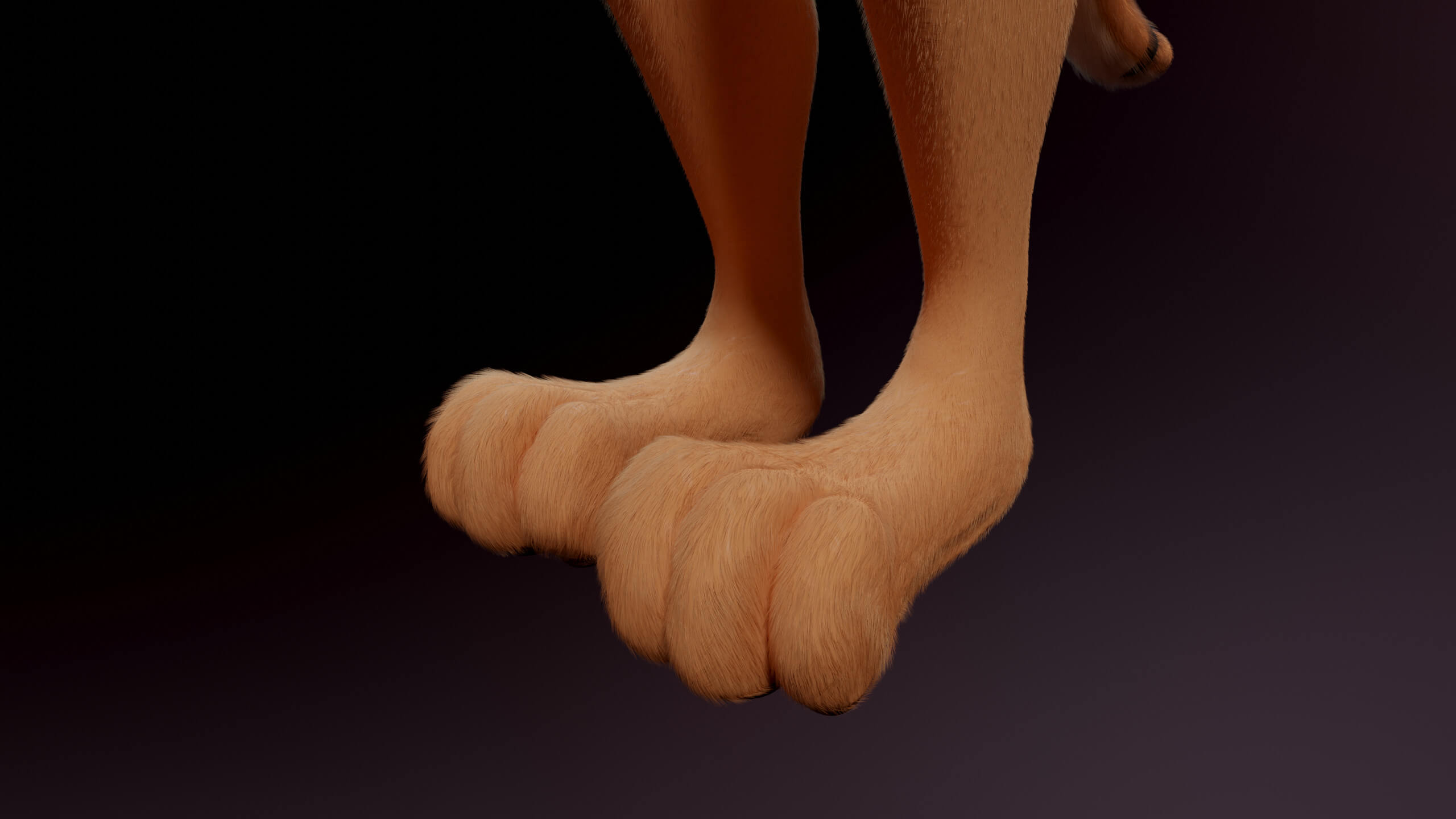 John Anthro Tiger - 3D Model by CM Studios
