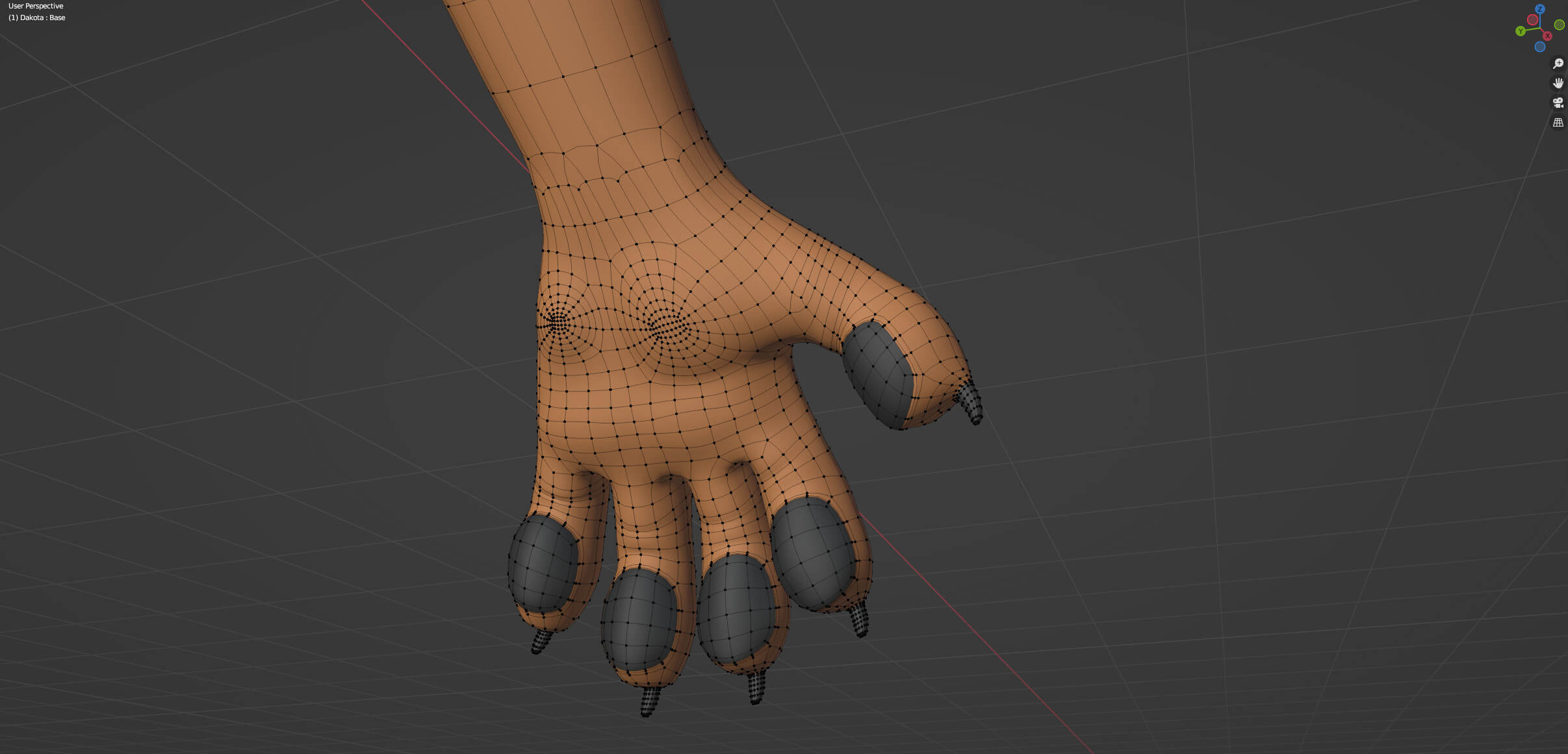 Jully Anthro Fox - 3D Model by CM Studios