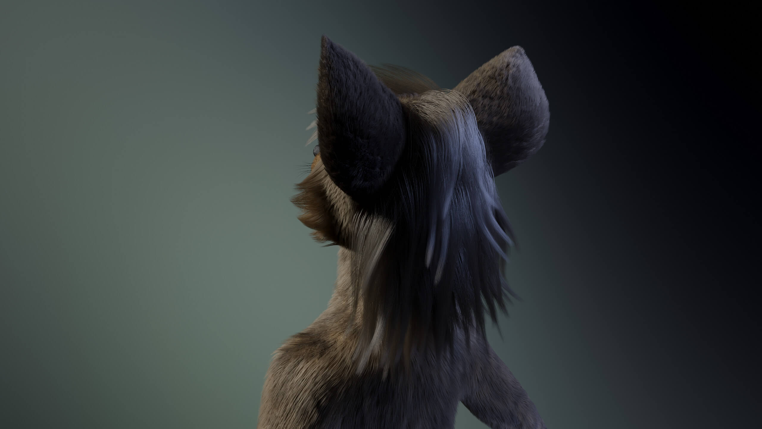 Kadu Anthro Wolf - 3D Model by CM Studios