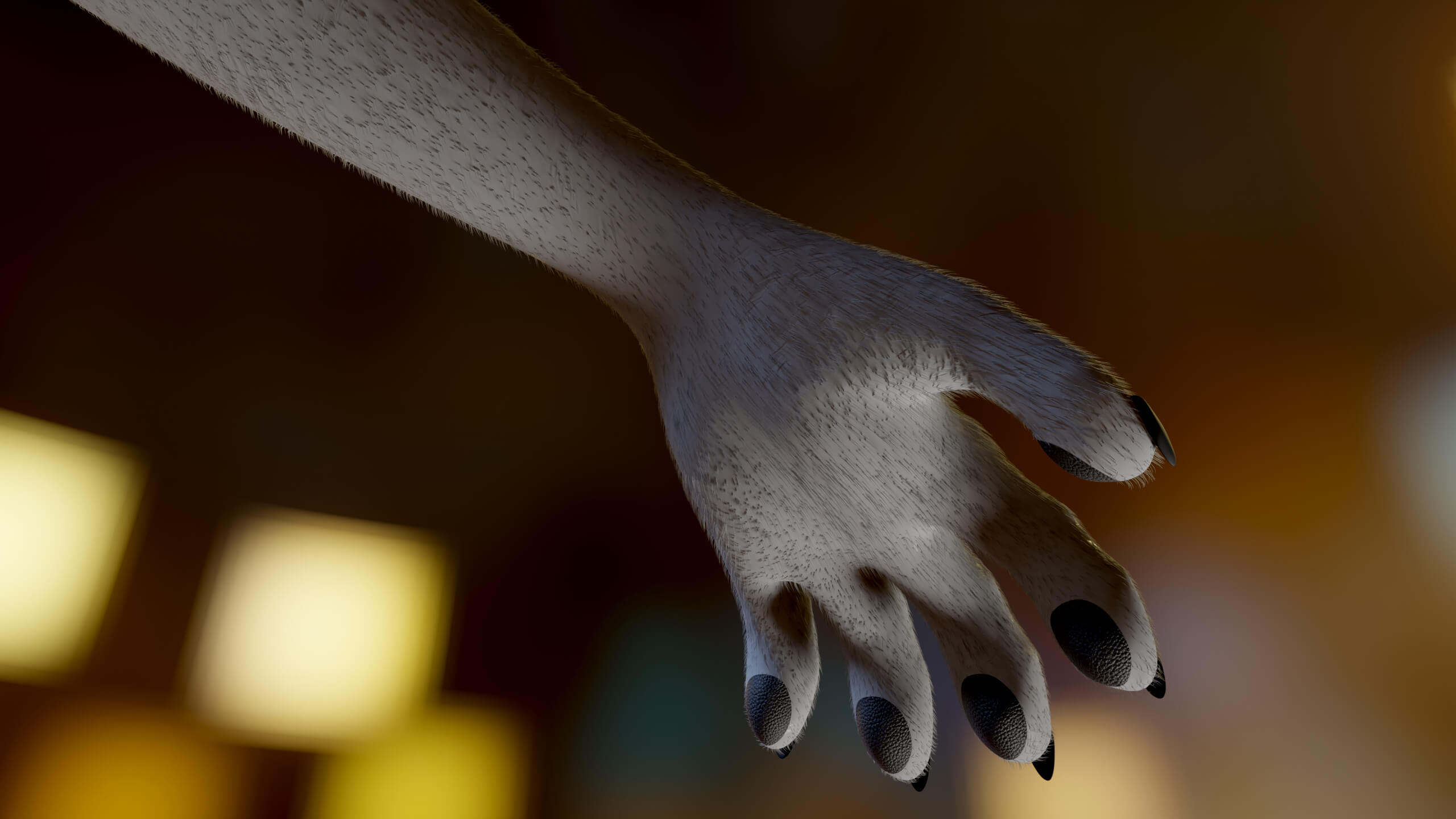 Koda Anthro Wolf - 3D Model by CM Studios