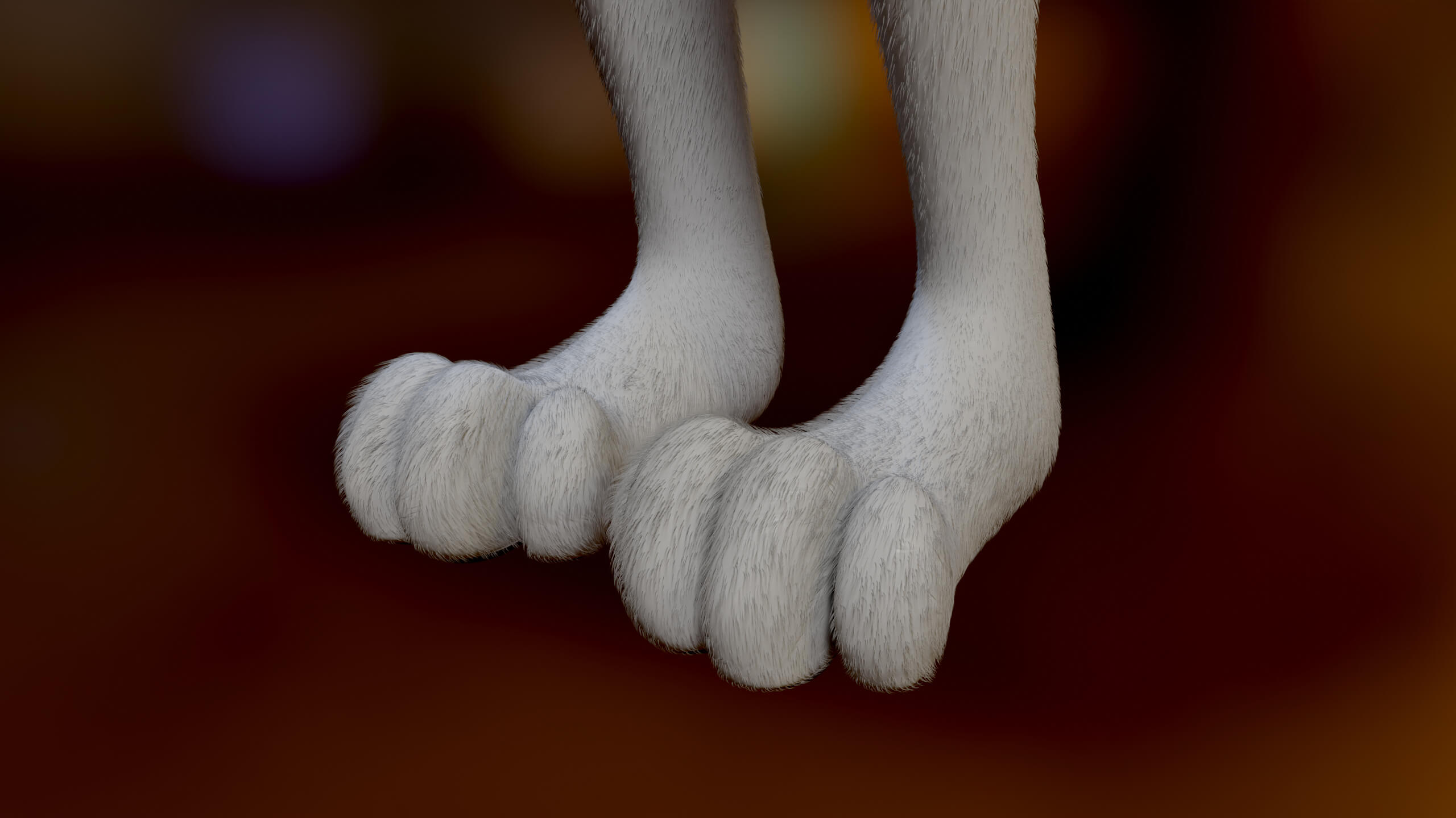 Koda Anthro Wolf - 3D Model by CM Studios