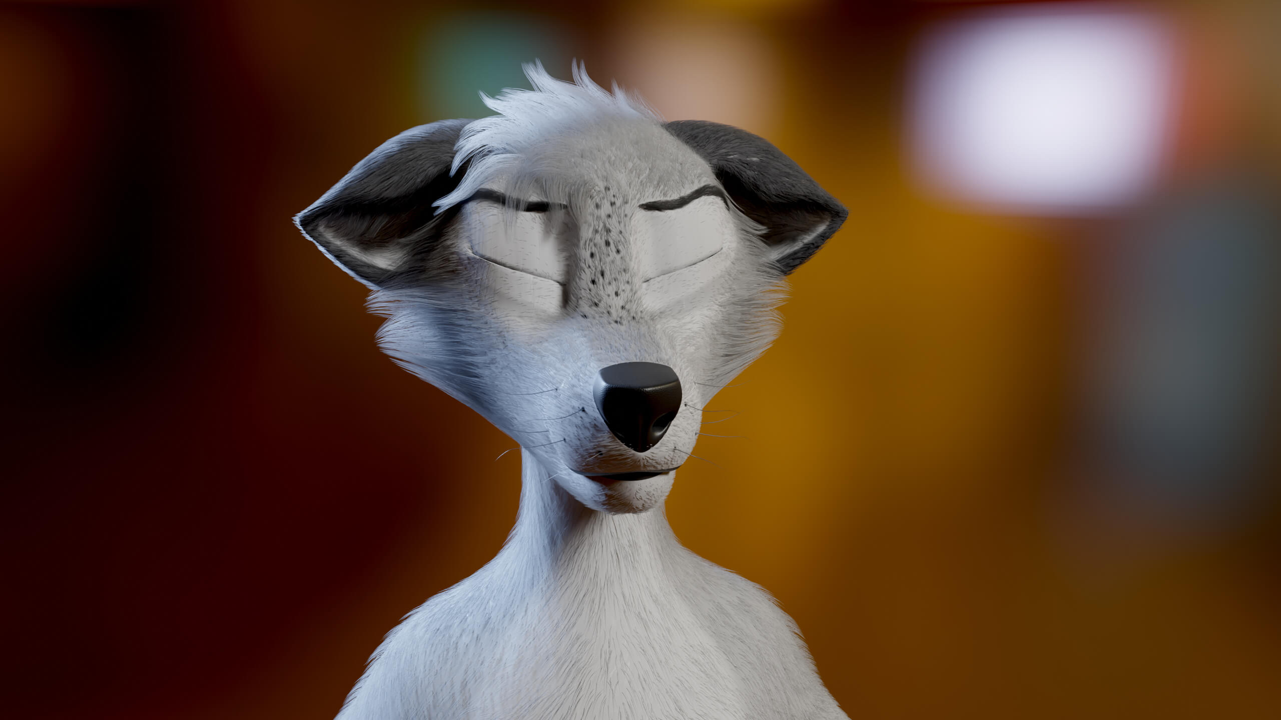 Koda Anthro Wolf - 3D Model by CM Studios