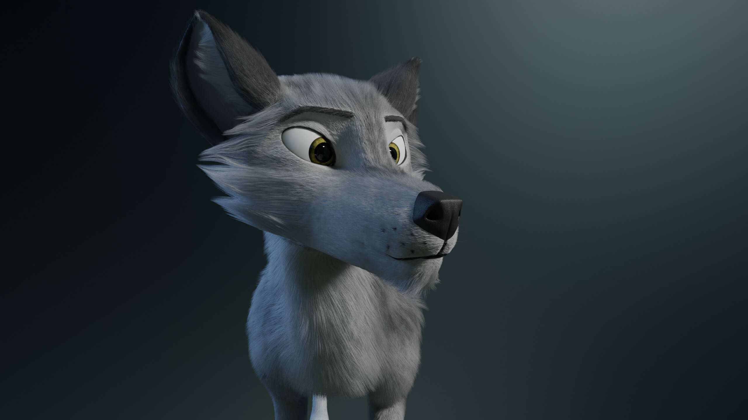 Kodai Wolf 3D Model by CM Studios