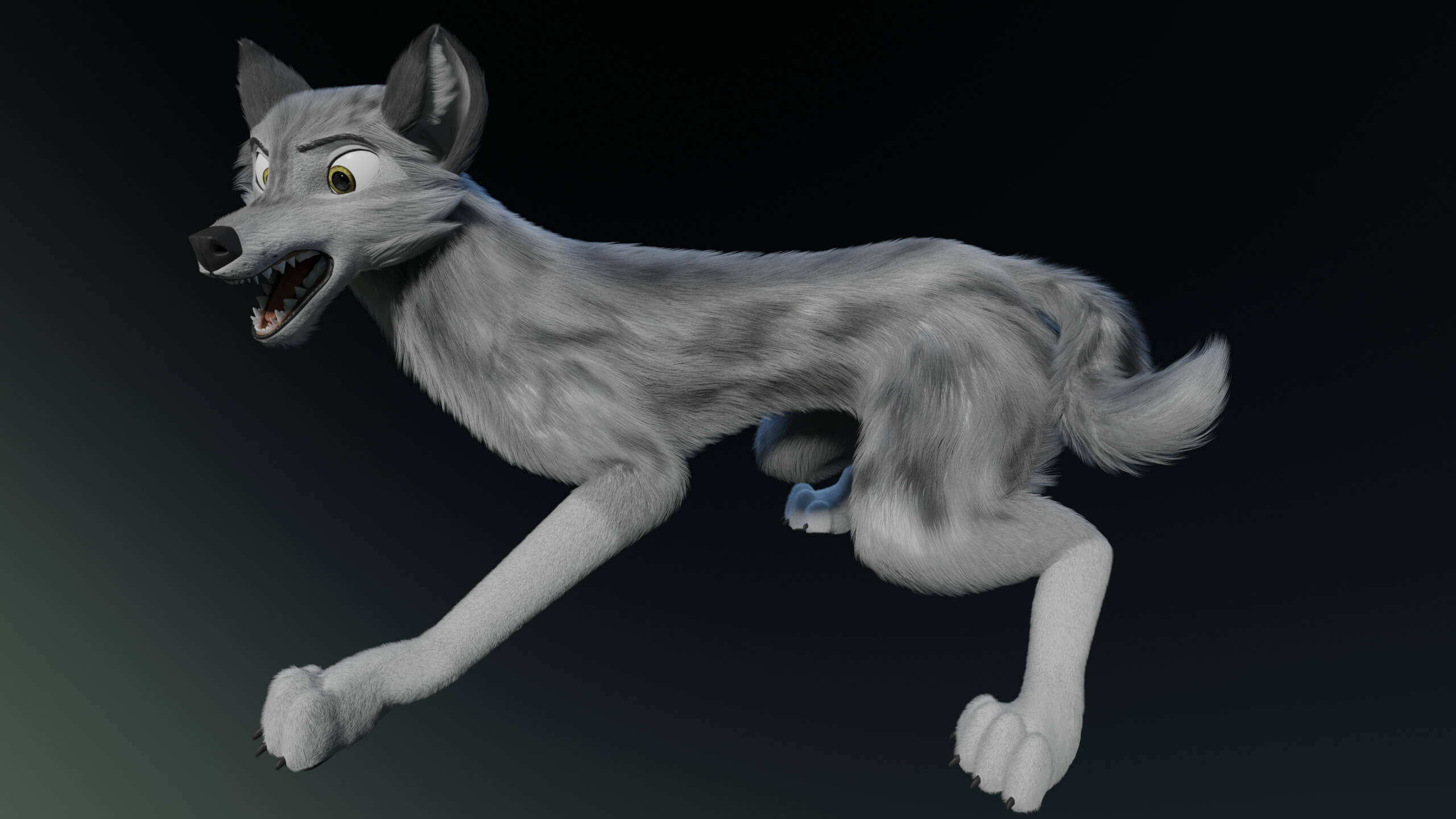 Kodai Wolf 3D Model by CM Studios