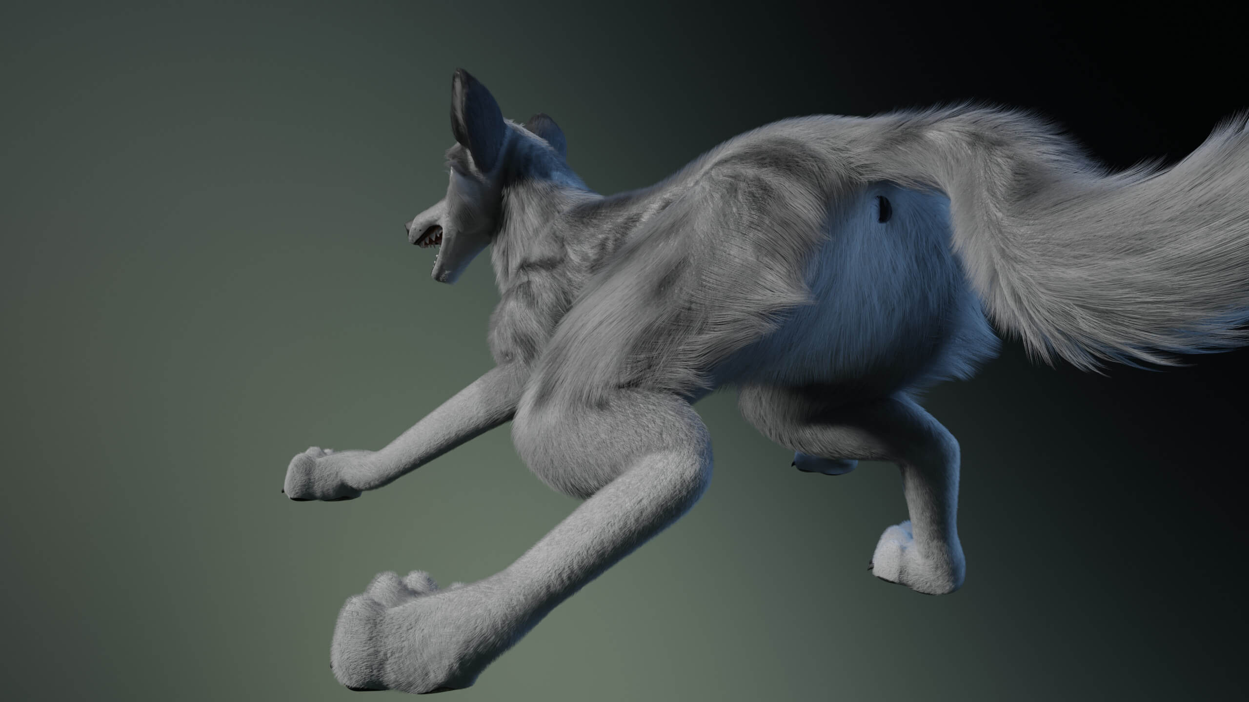 Kodai Wolf 3D Model by CM Studios