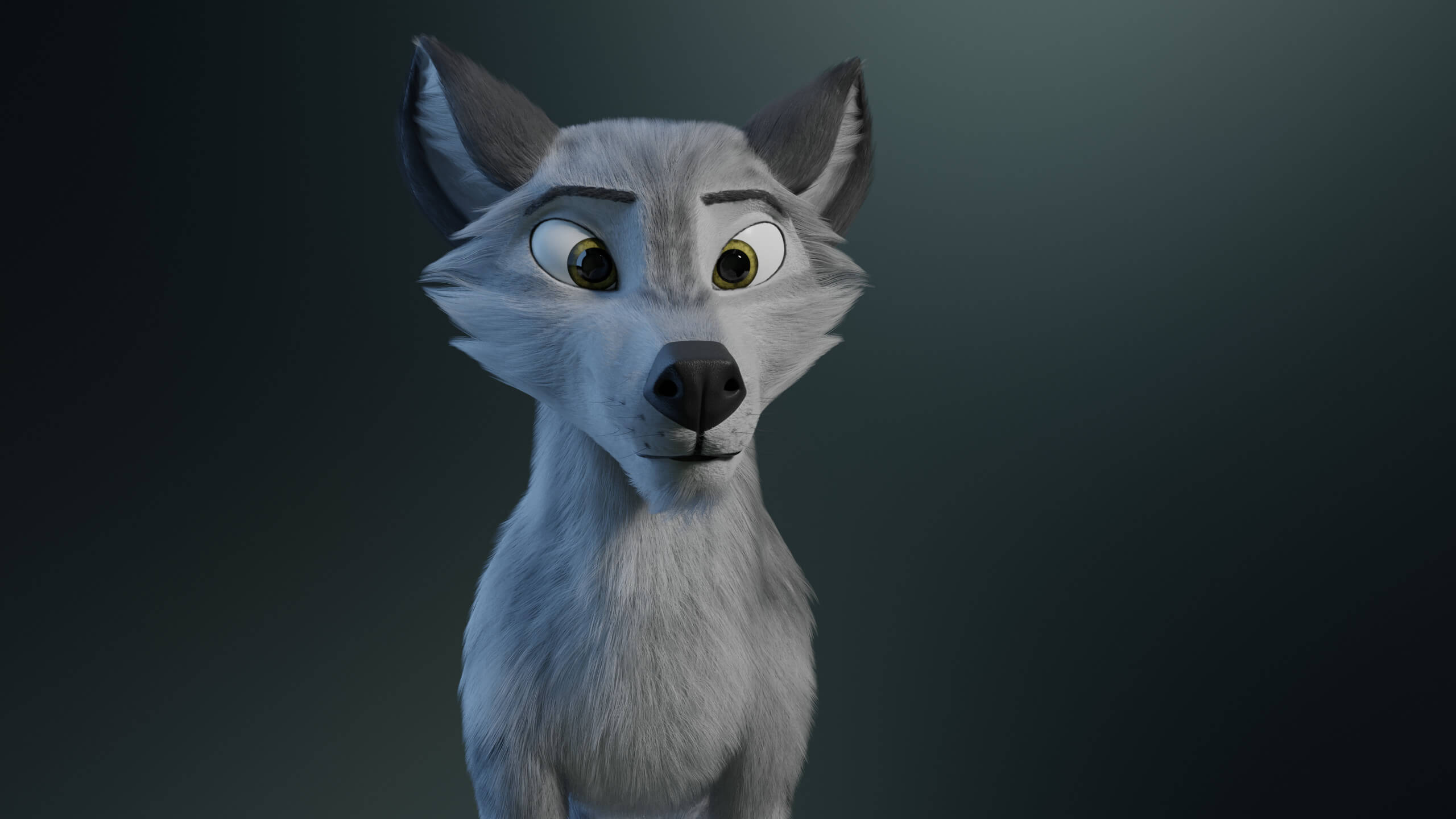 Kodai Wolf 3D Model by CM Studios