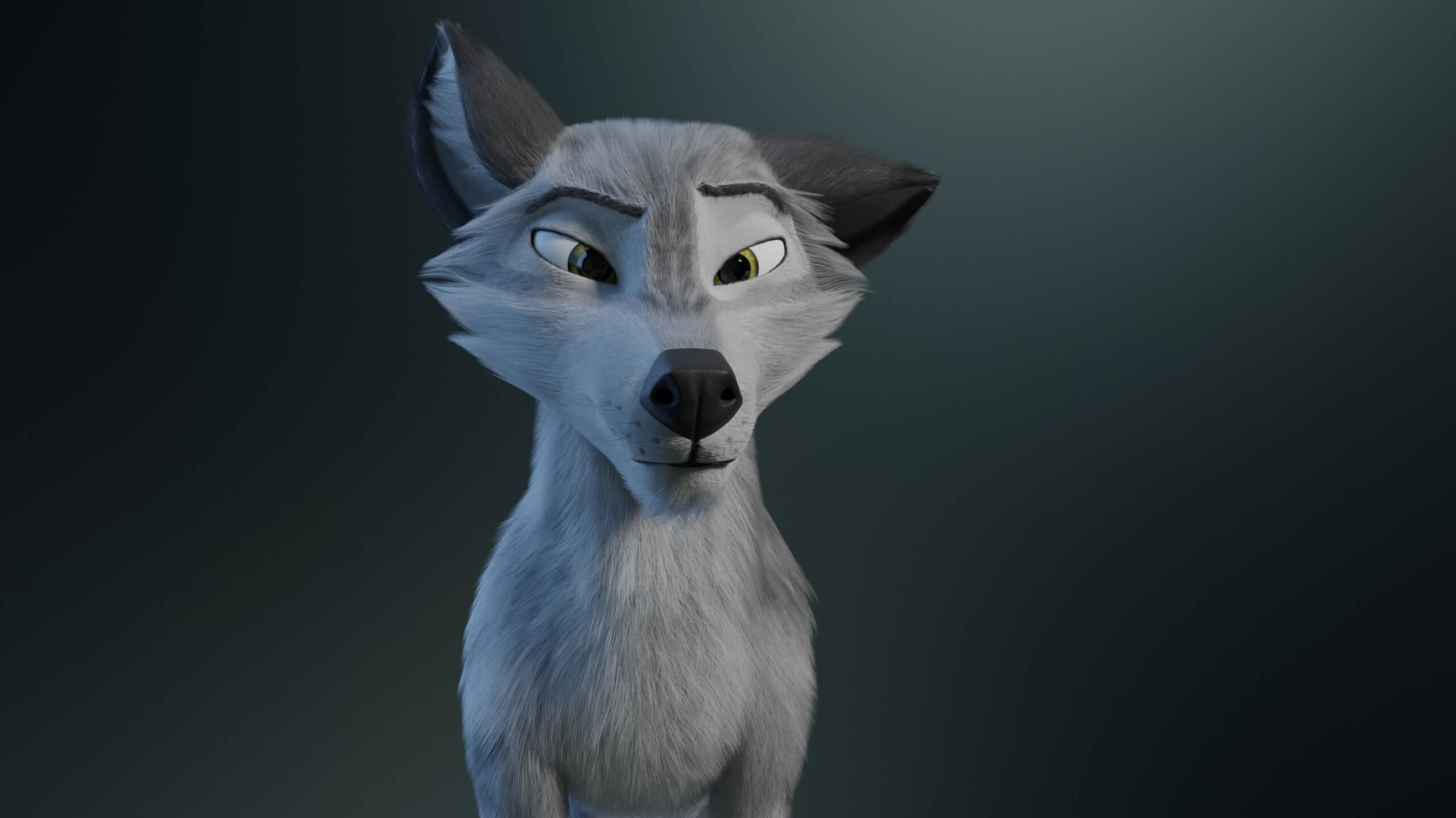 Kodai Wolf 3D Model by CM Studios