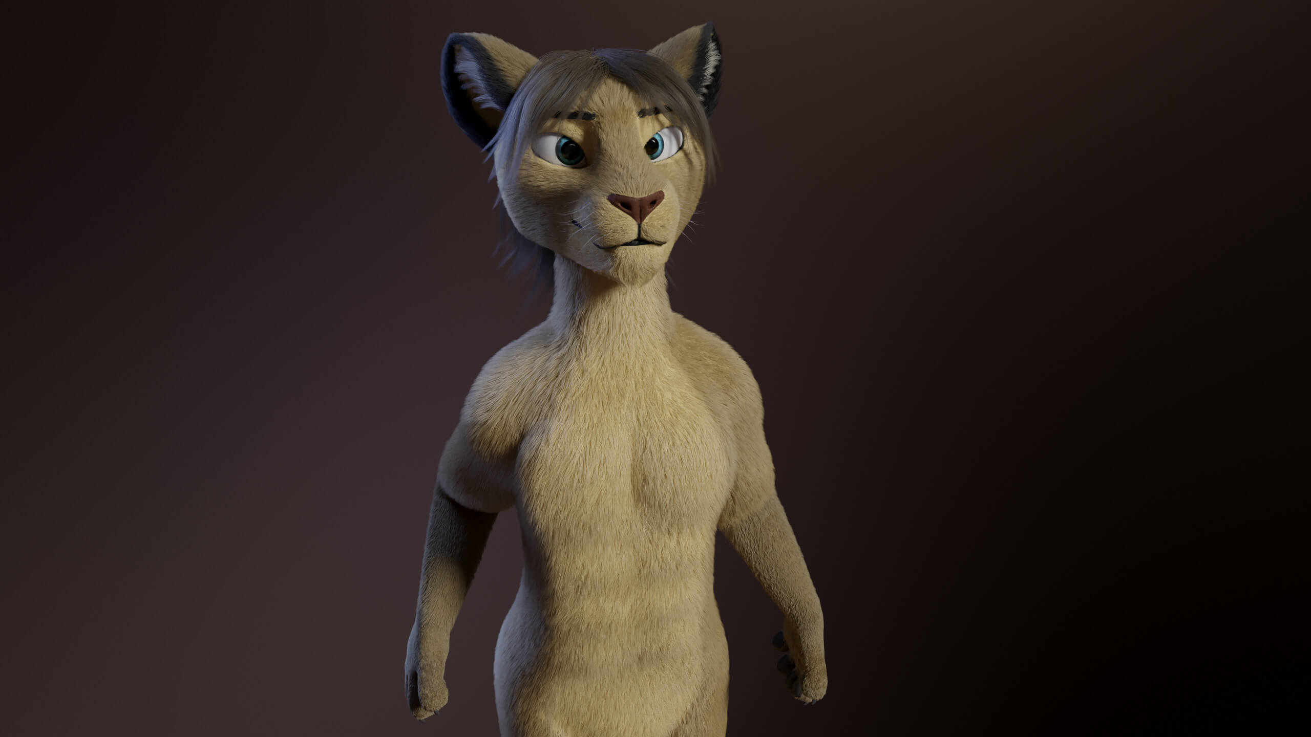 Anthro Lioness
