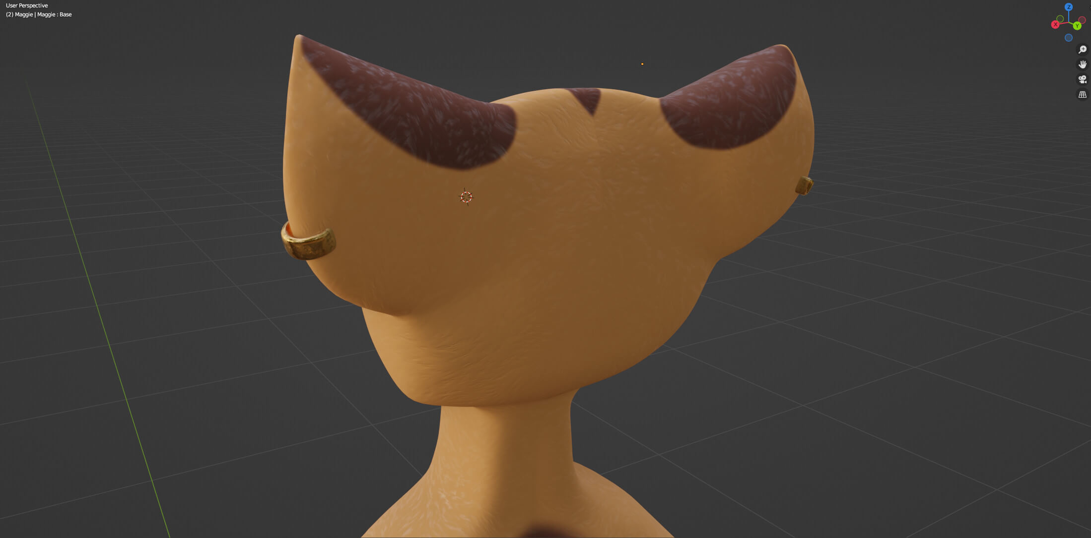 Maggie Anthro Dingo - 3D Model by CM Studios