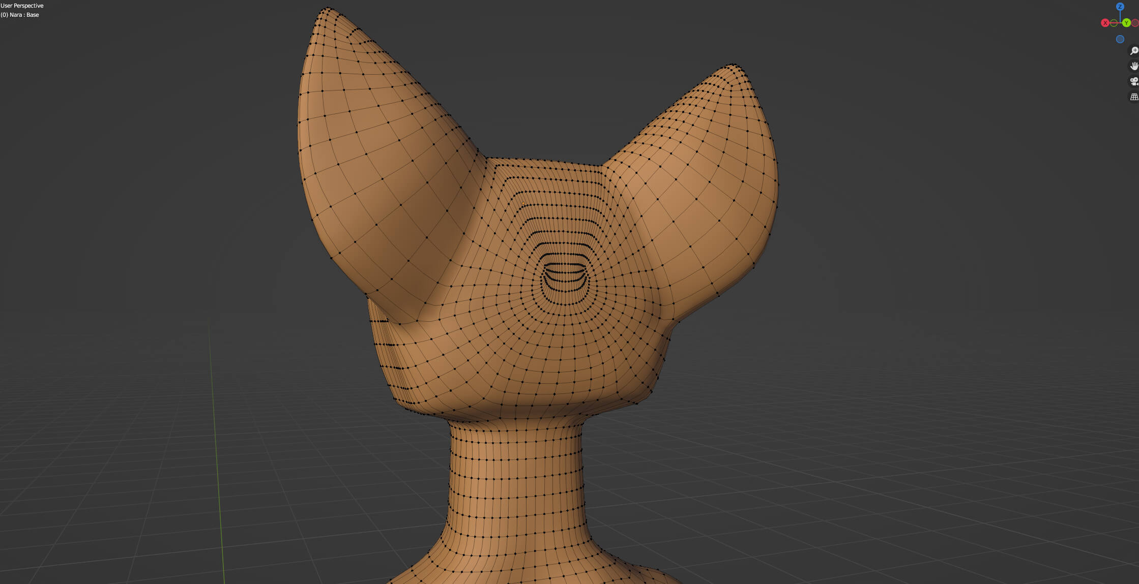 Nara Anthro Fox - 3D Model by CM Studios