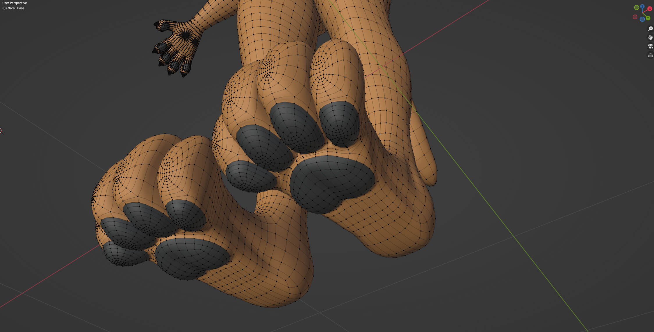 Nara Anthro Fox - 3D Model by CM Studios