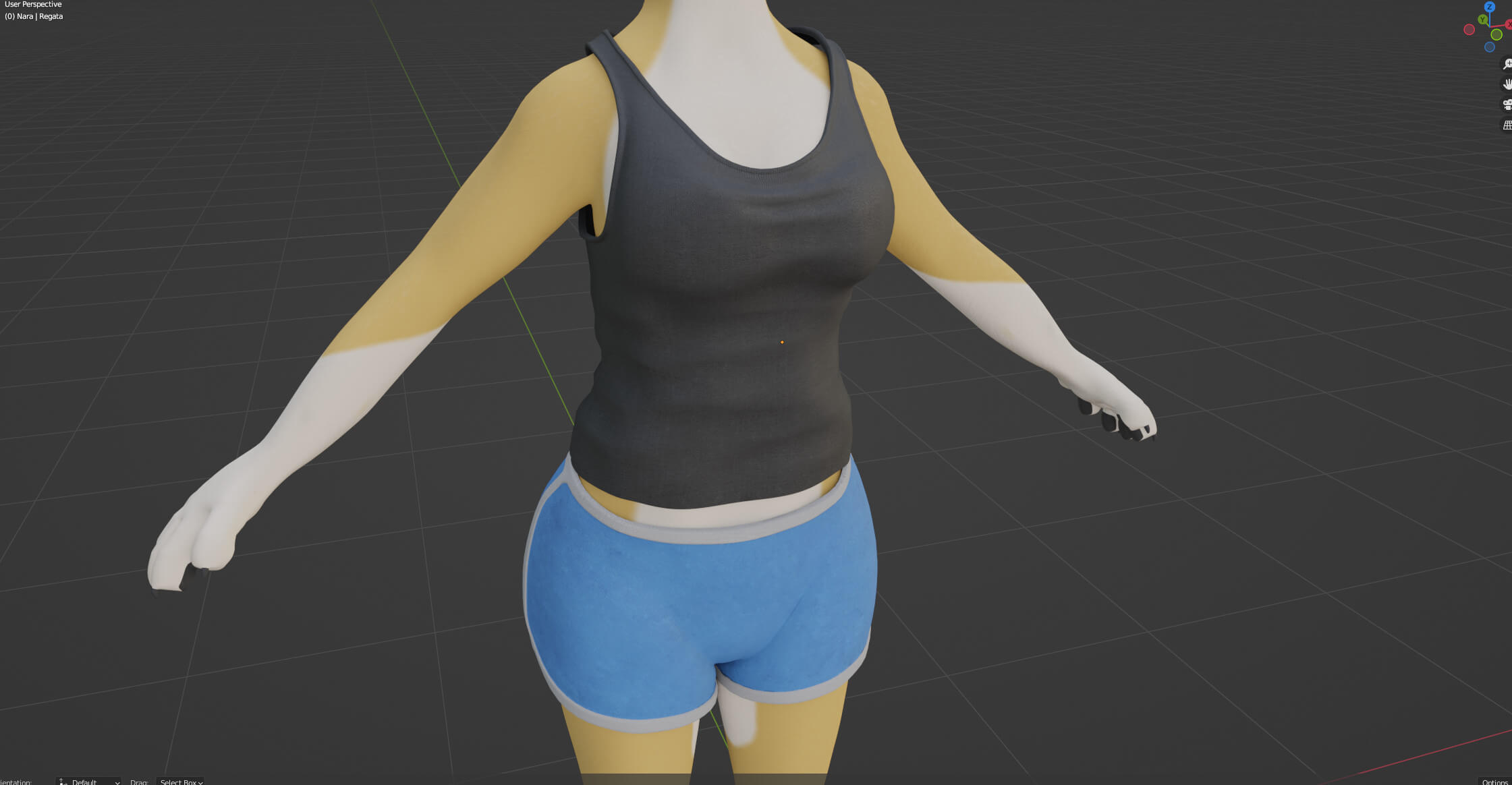 Nara Anthro Fox - 3D Model by CM Studios