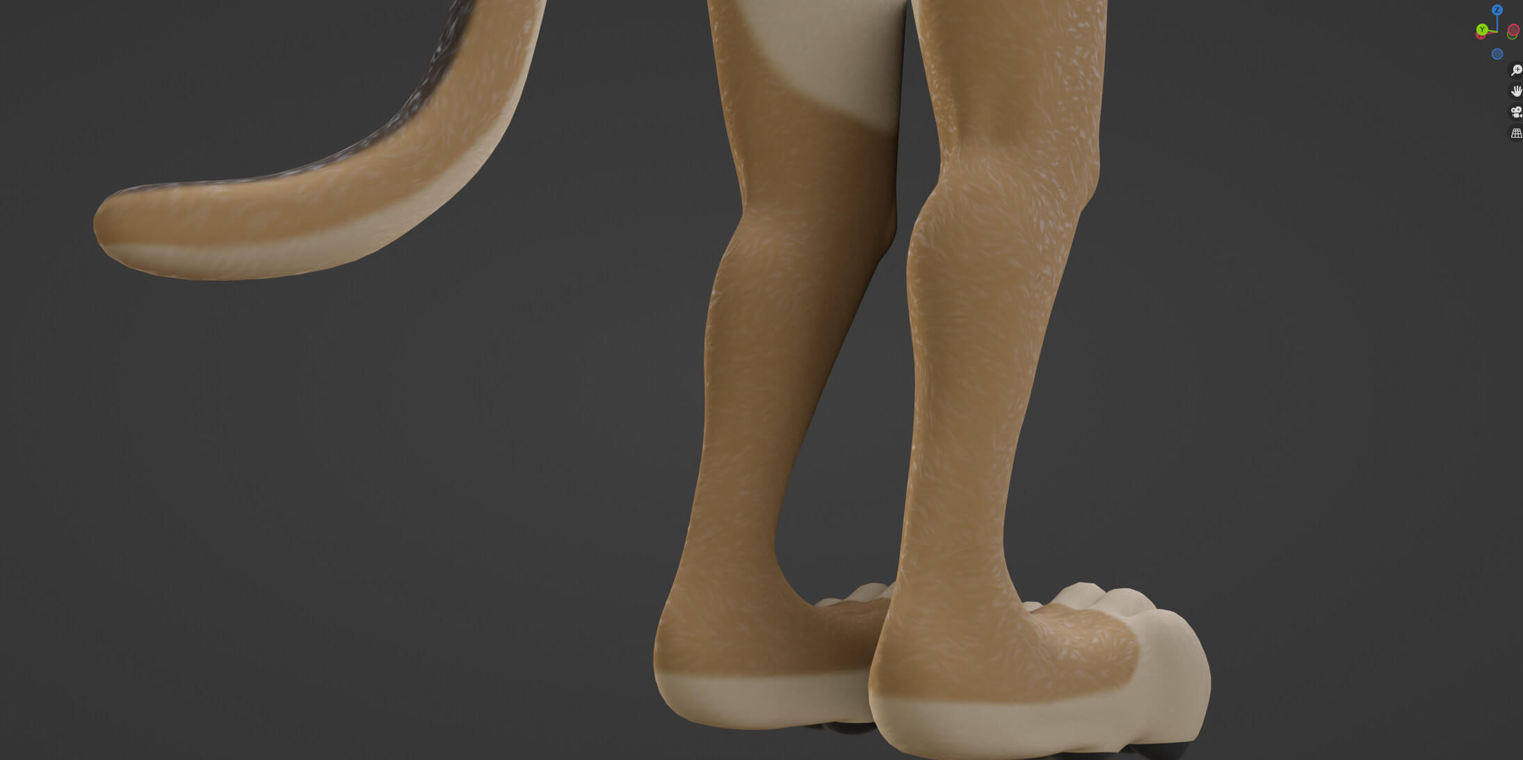 Nayara Anthro Lioness - 3D Model by CM Studios