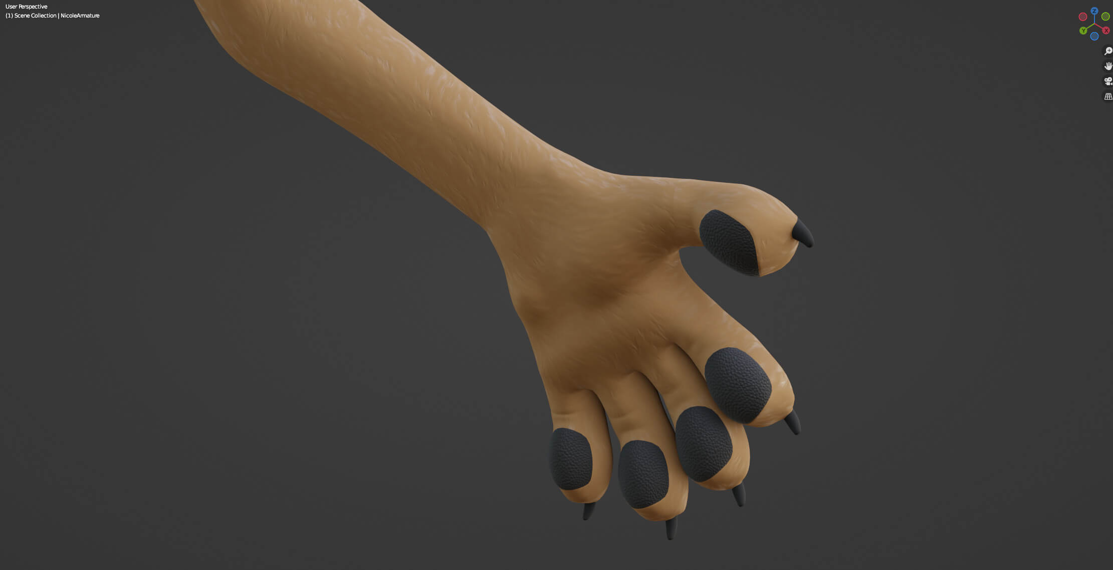 Nicole Anthro Lioness - 3D Model by CM Studios