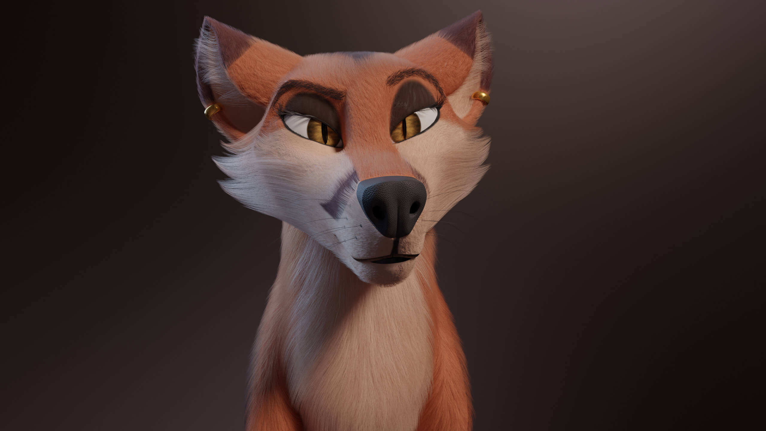 Nika Fox 3D Model by CM Studios