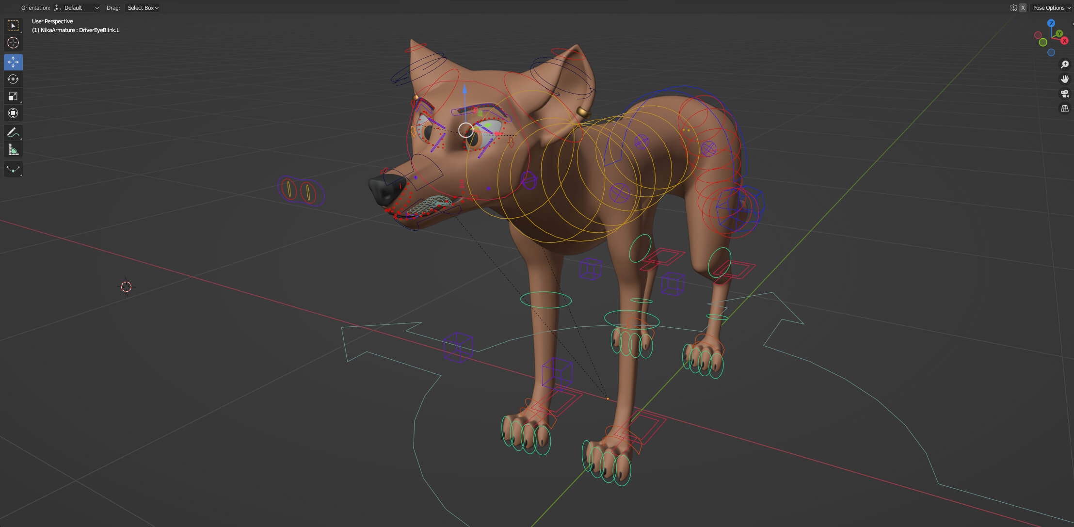 Nika Fox 3D Model by CM Studios