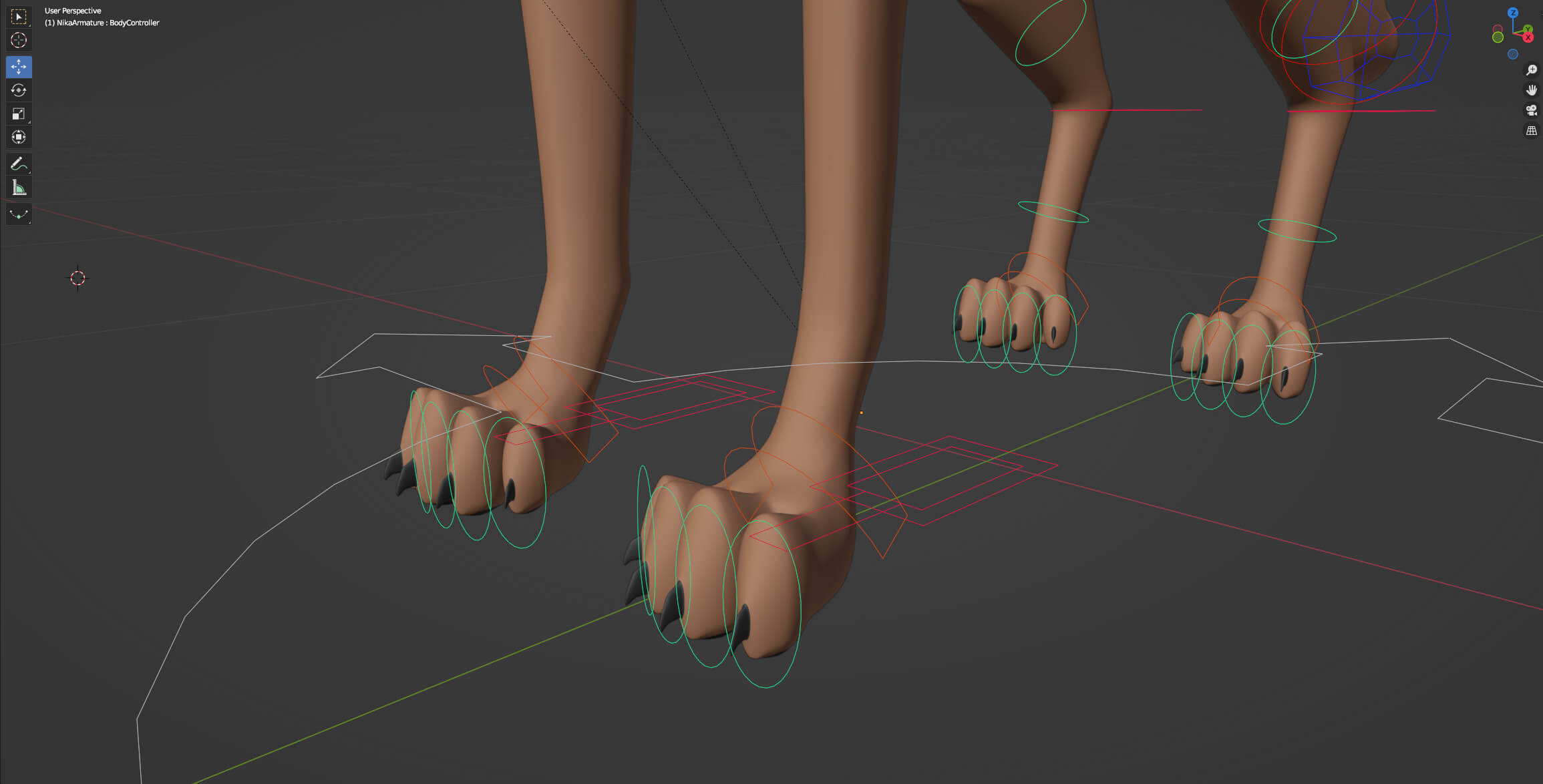 Nika Fox 3D Model by CM Studios